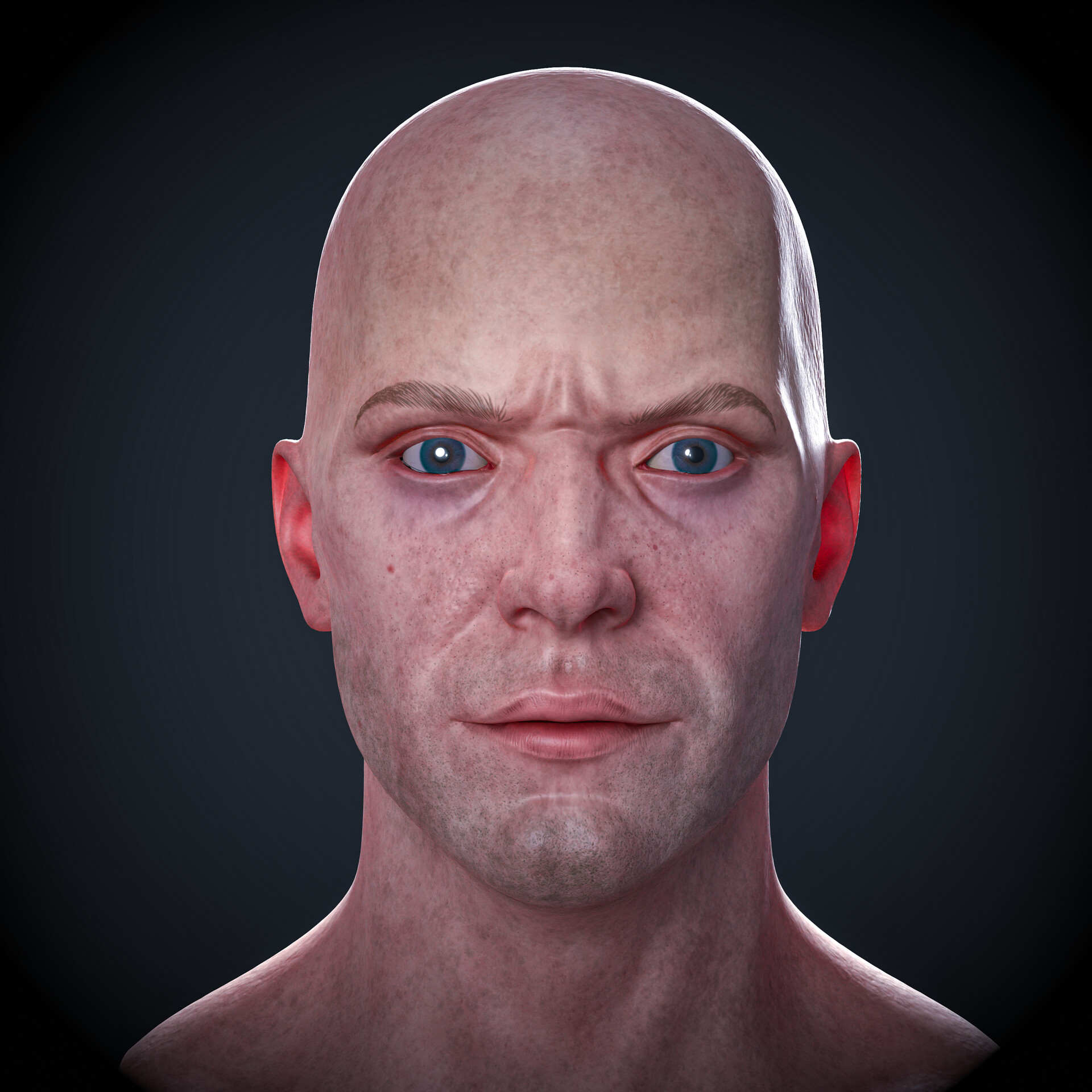 ArtStation - Male Face