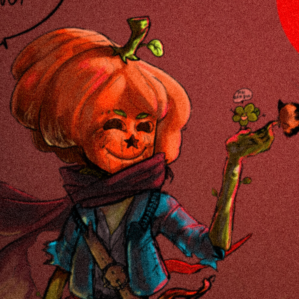 ArtStation - Pumpkin man