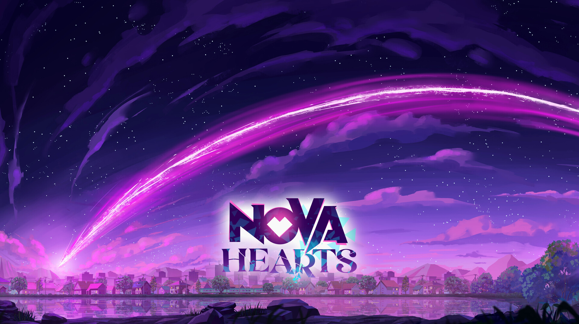 ArtStation - Nova Hearts - background design