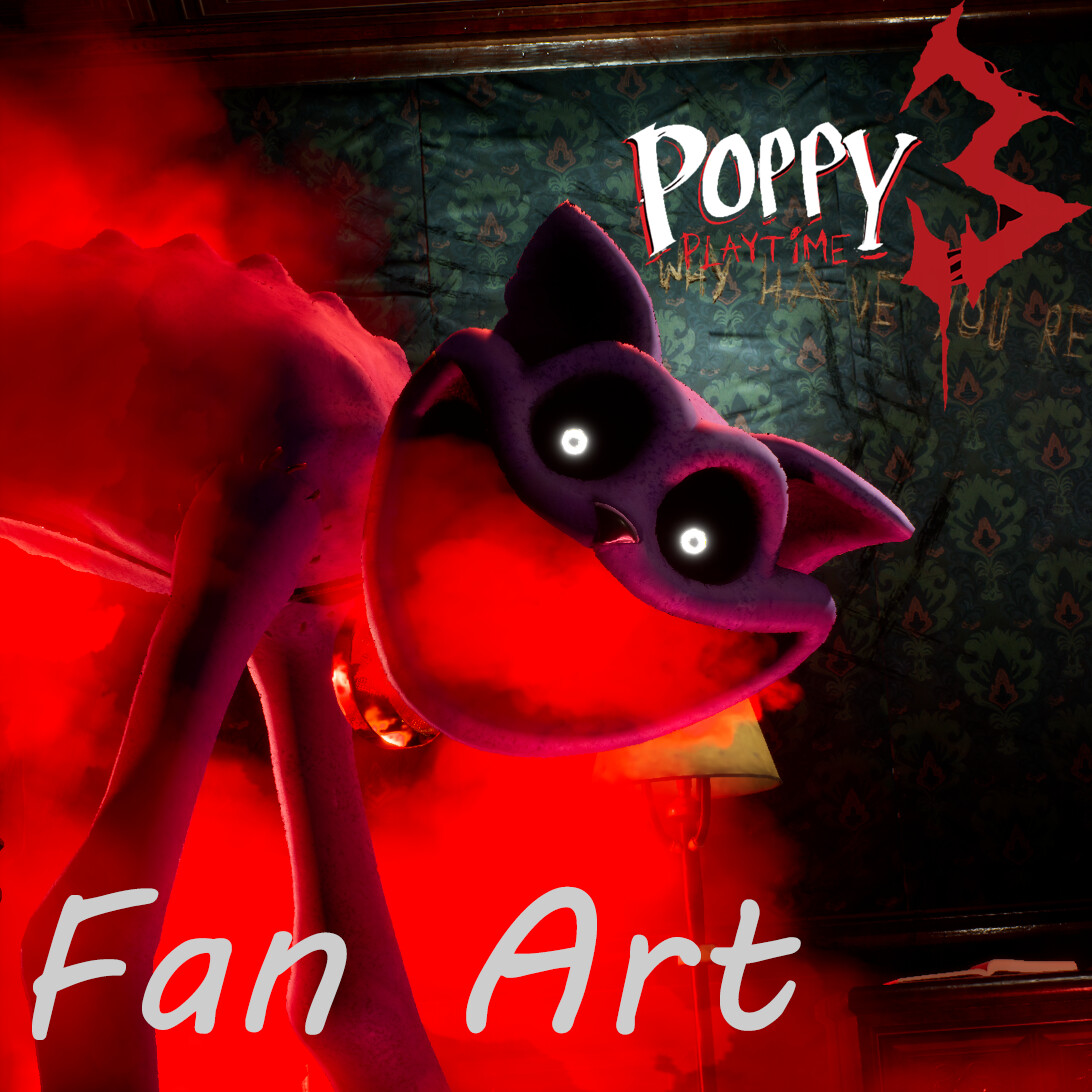 ArtStation - Catnap Fan Art Render - Poppy Playtime
