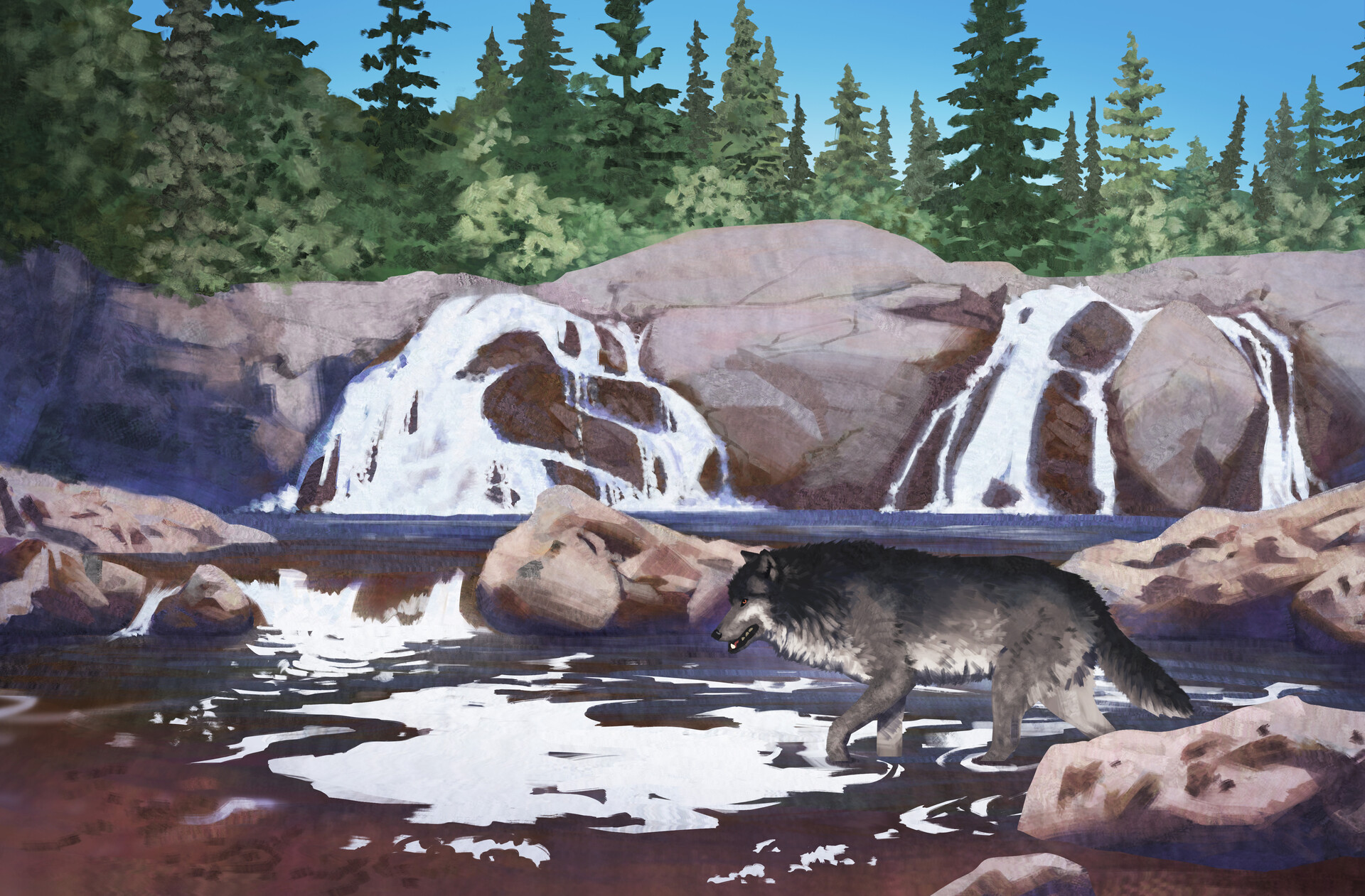 ArtStation - Scruff Summer Portrait 2023