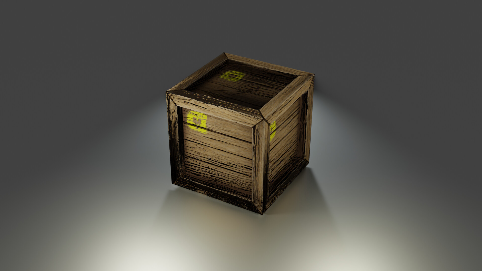 ArtStation - Wooden Crate