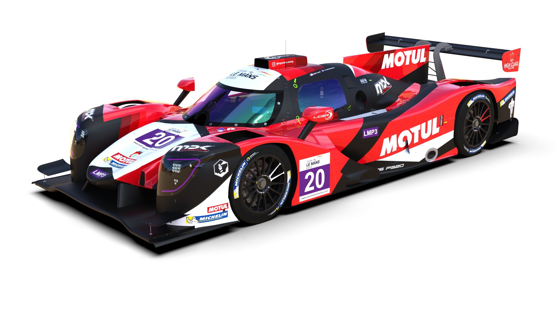 ArtStation - High Class Racing x MDK Asian Le Mans Series 2024 livery - Ligier JSP320
