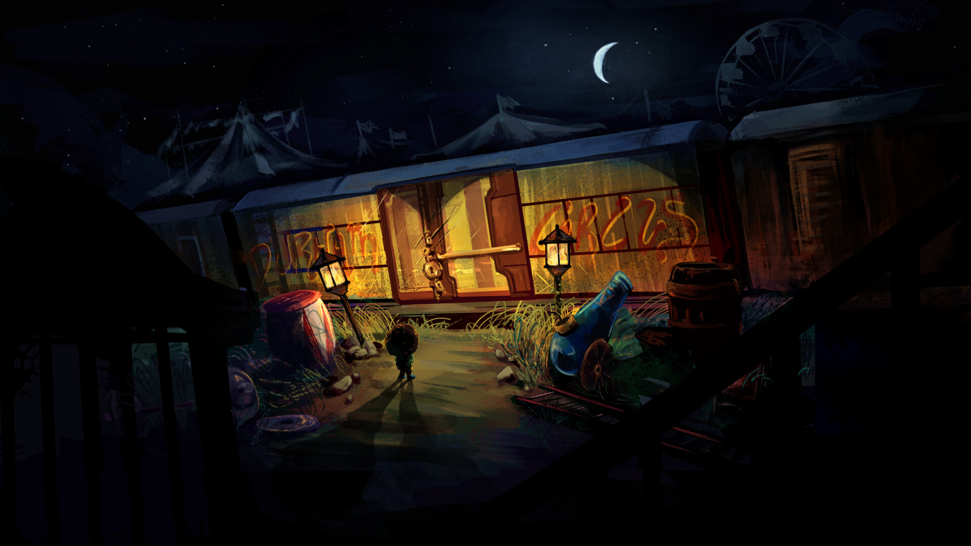 ArtStation - Cyborg Circus - VisDeV Paintings