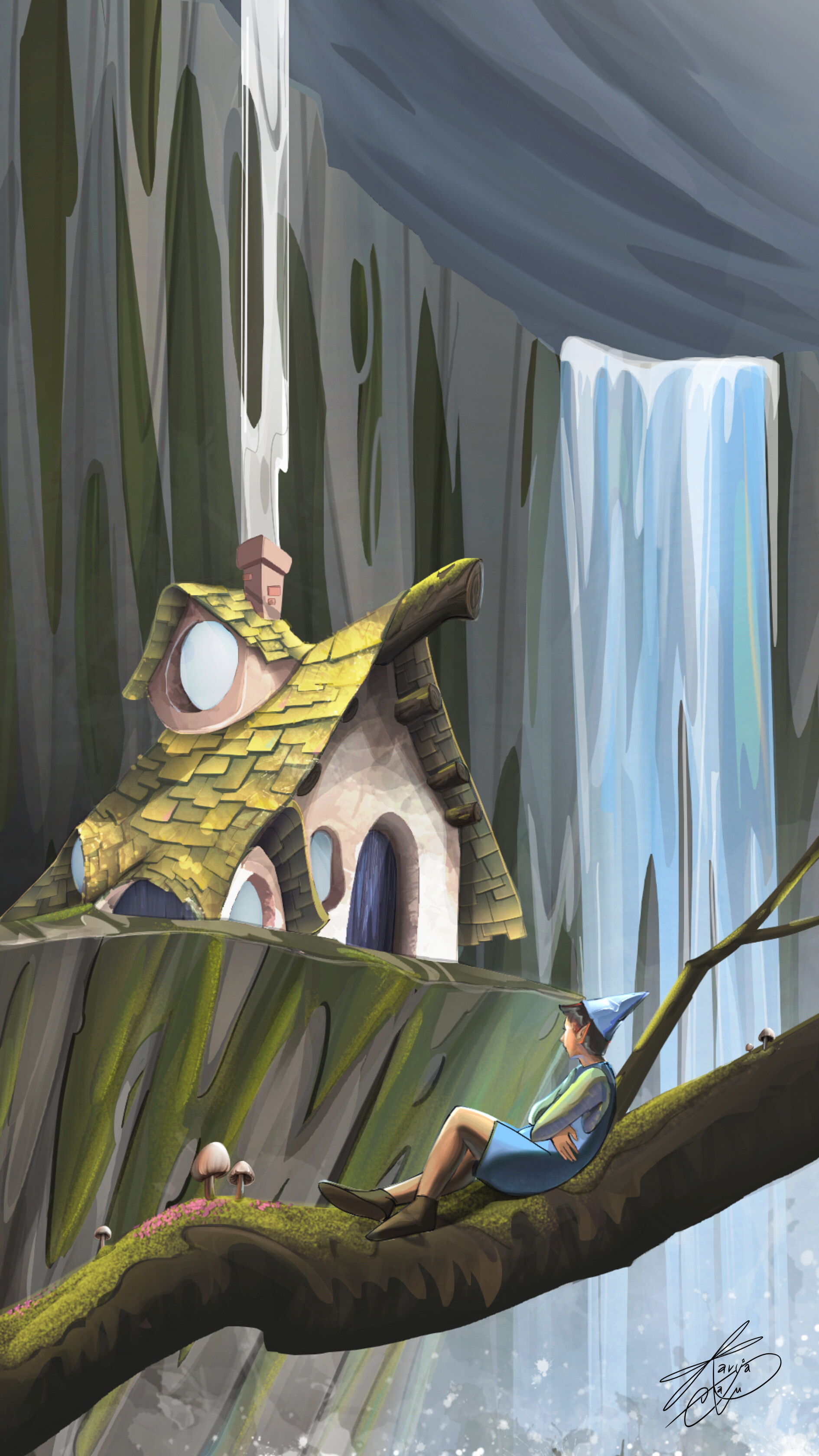 ArtStation - The Enchanted Oasis.