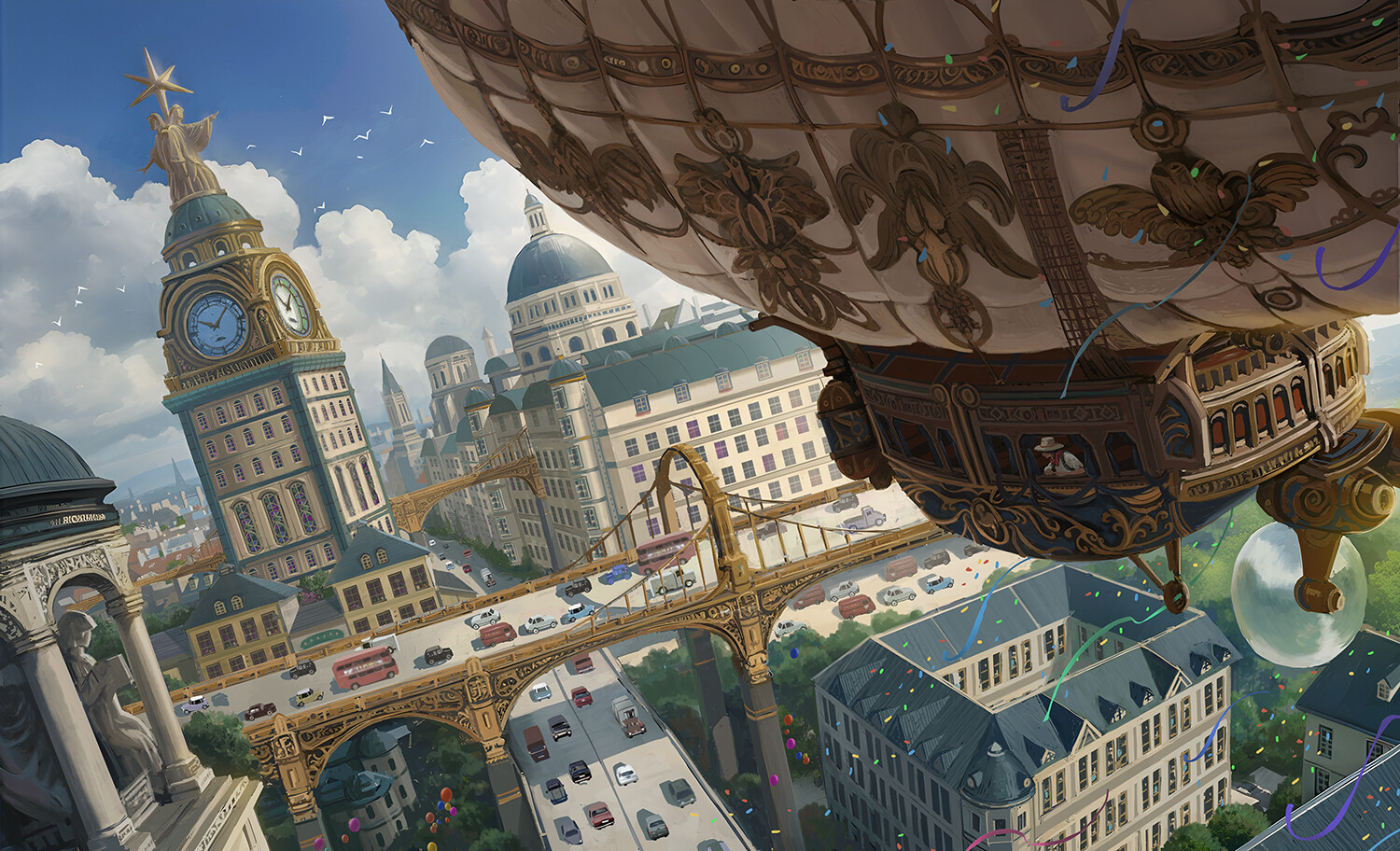 ArtStation - The North Star clock Tower