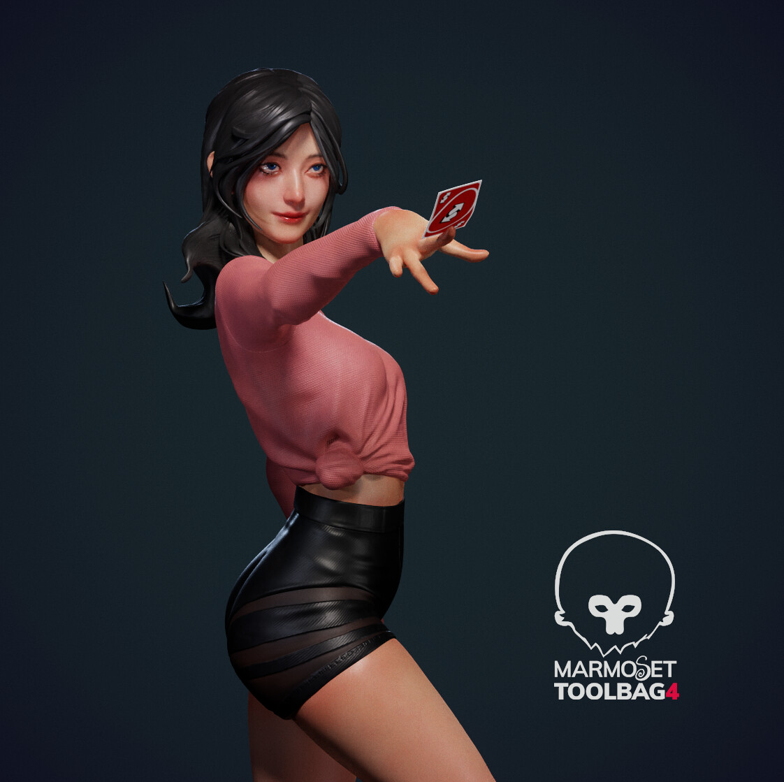 ArtStation - Reverse Girl