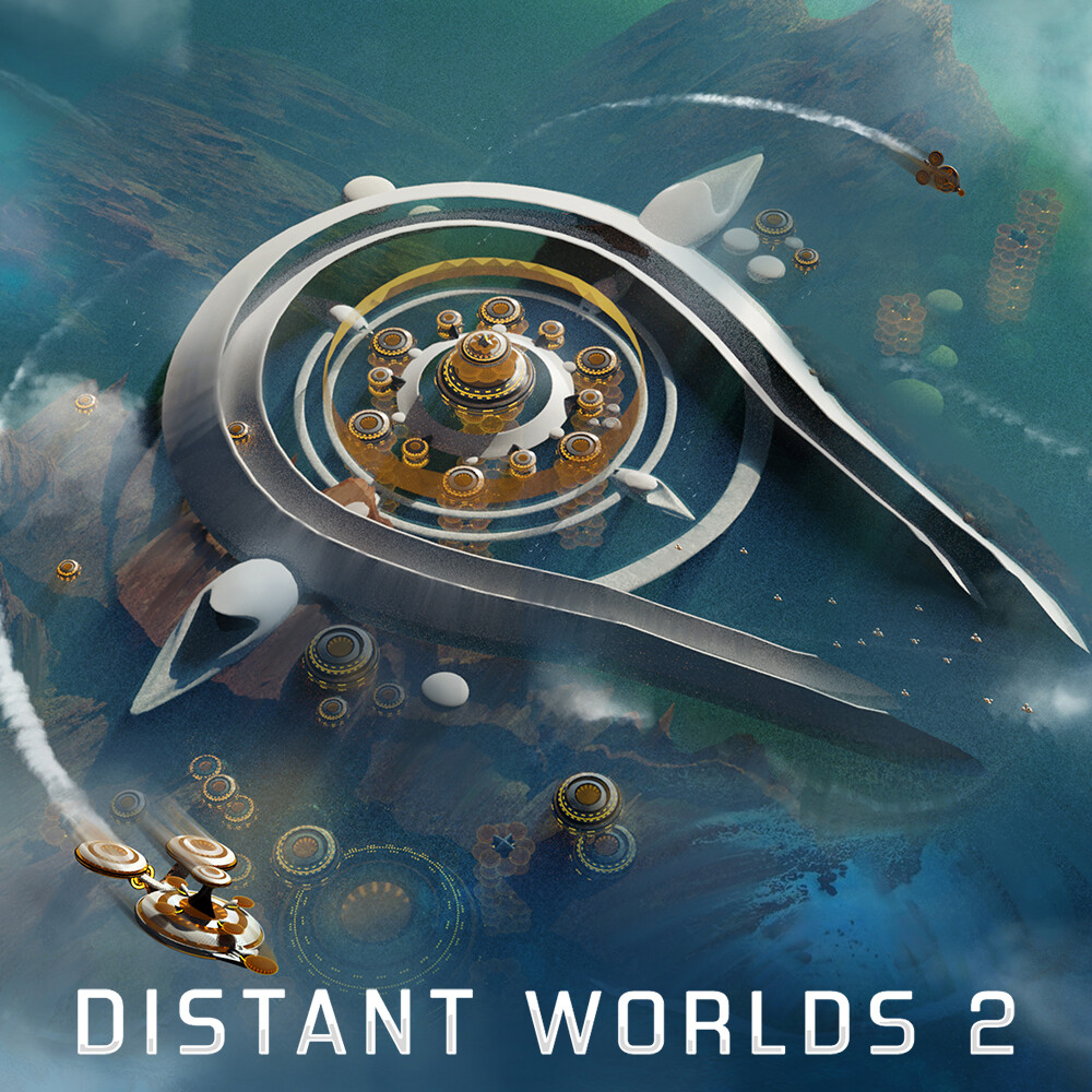 ArtStation - Key art for Distant Worlds 2