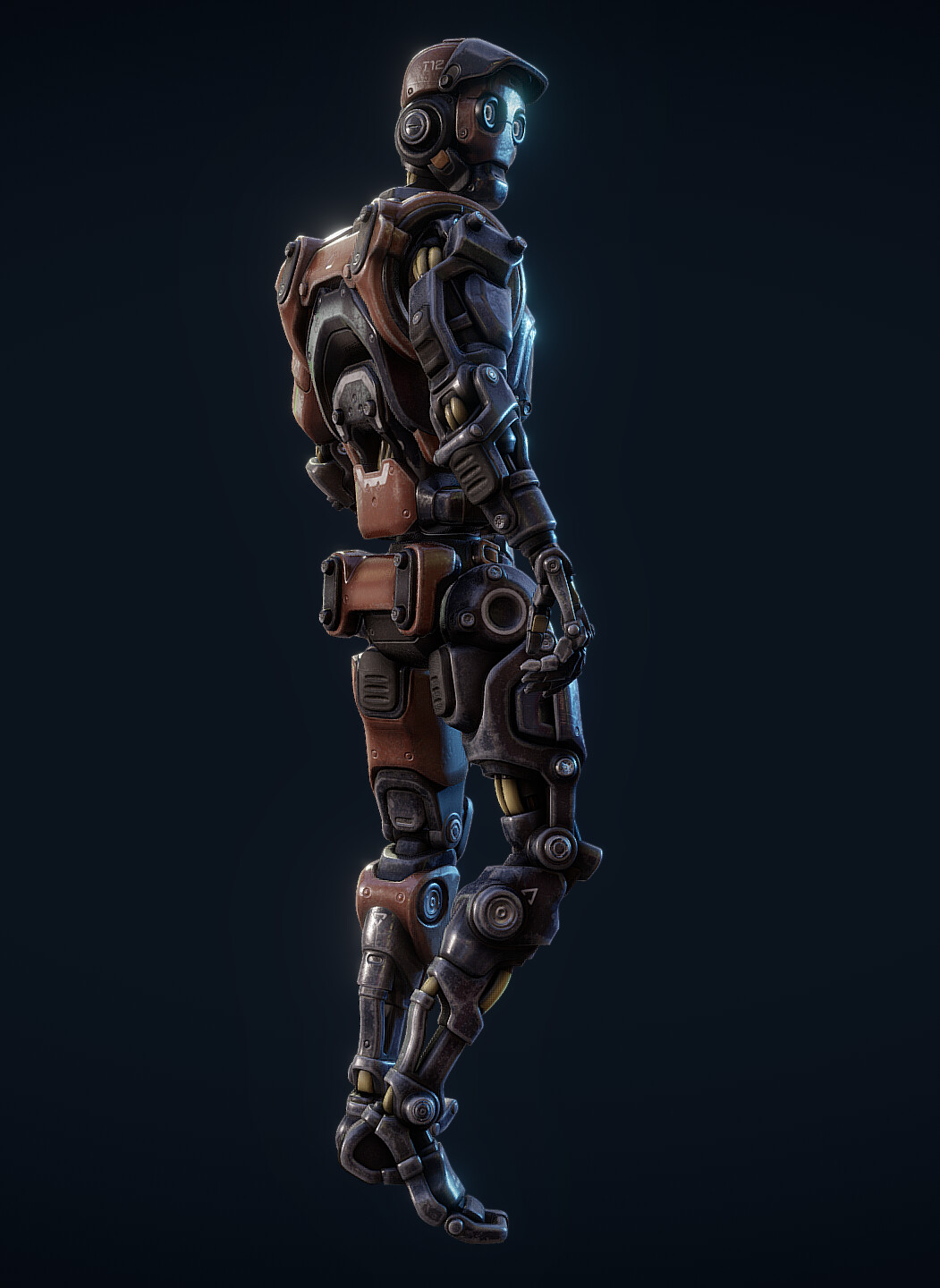 ArtStation - Destructible Humanoid Robot Overhaul