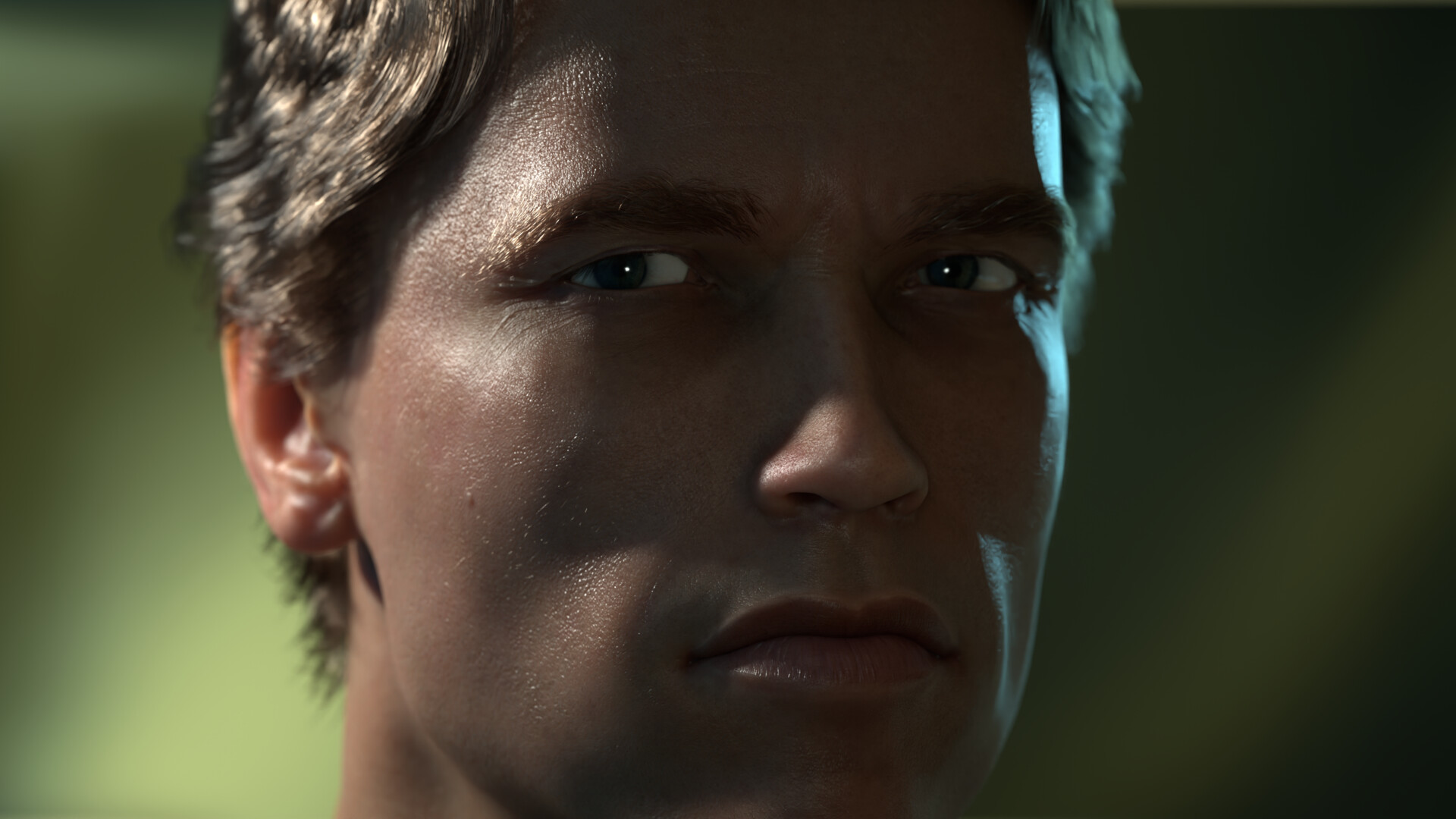 ArtStation - The Terminator Arrival (Arnold Schwarzenegger) - 3D Art