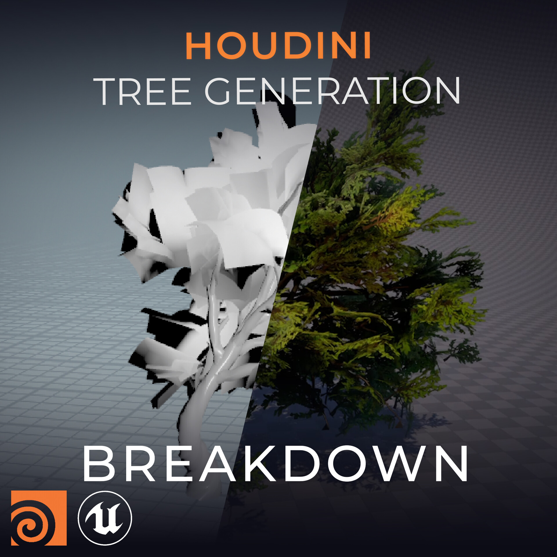 ArtStation - Tree Generation - HOUDINI