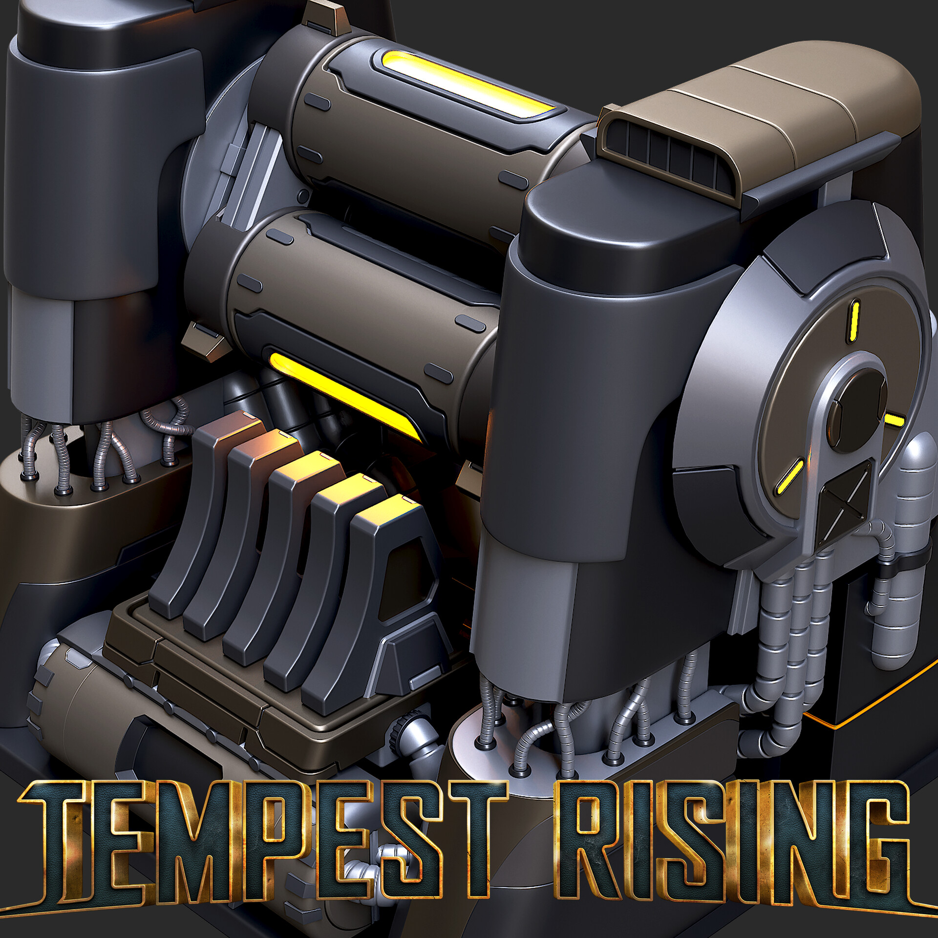 ArtStation - DYN Power Plant Tier 2 - Tempest Rising