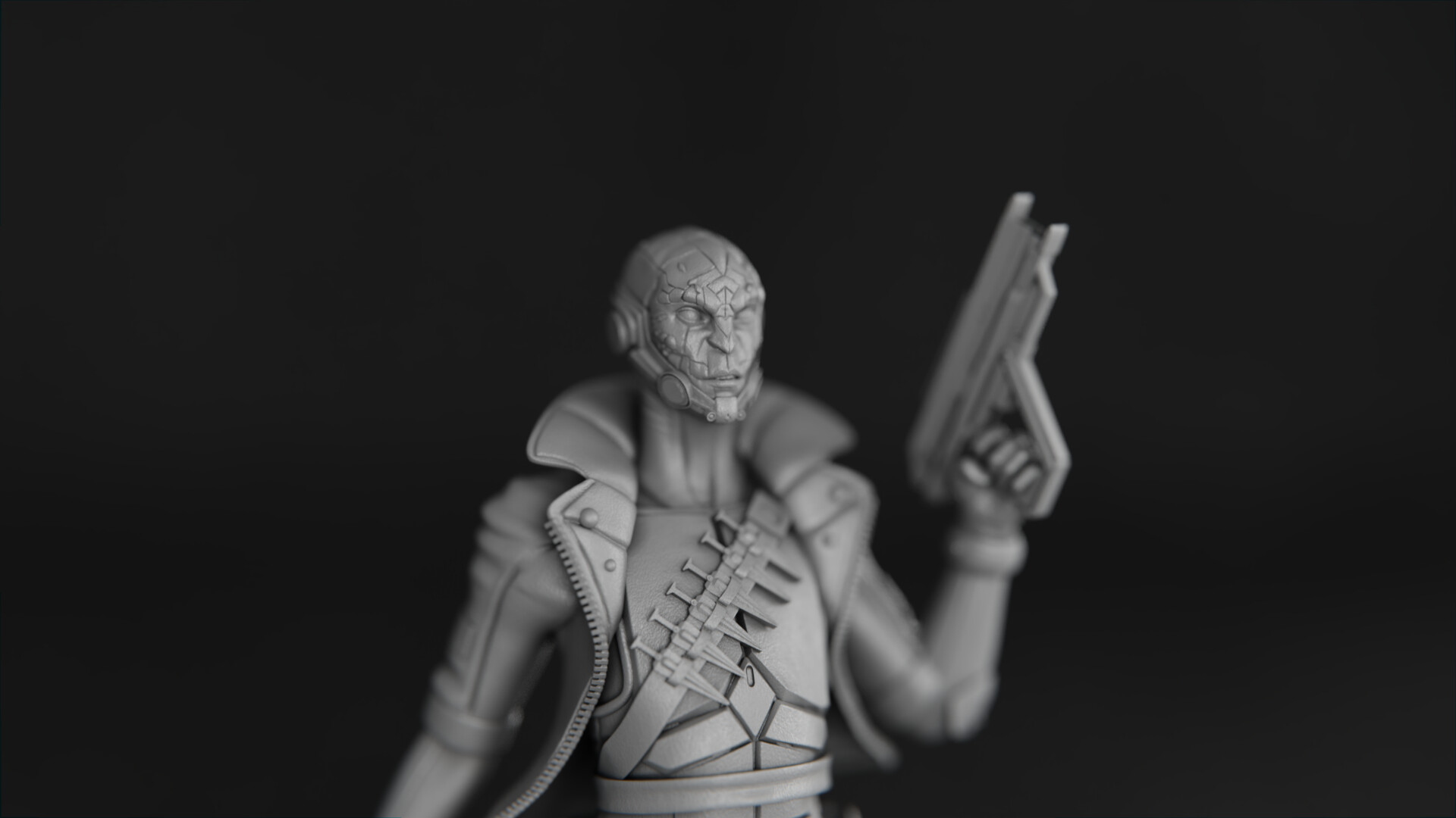 ArtStation - Agente - Distopia Miniatures