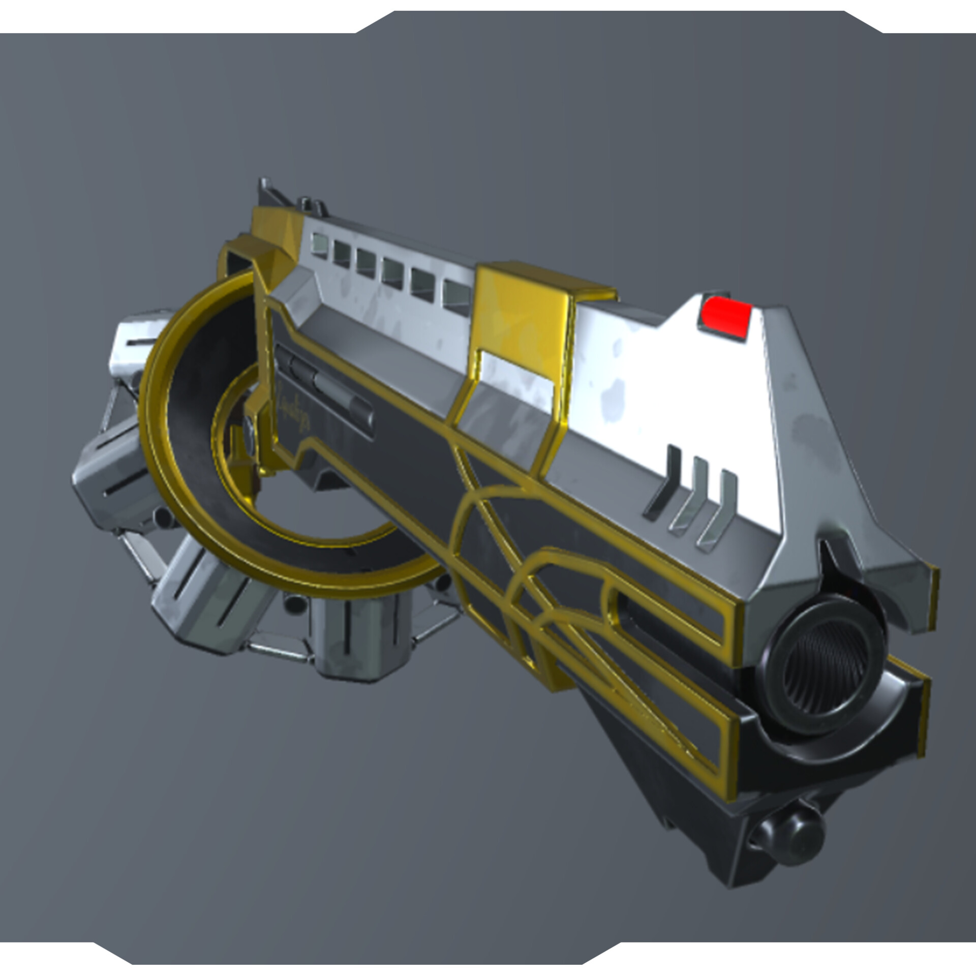 ArtStation - Equalizer - Gunslinger's Revolver