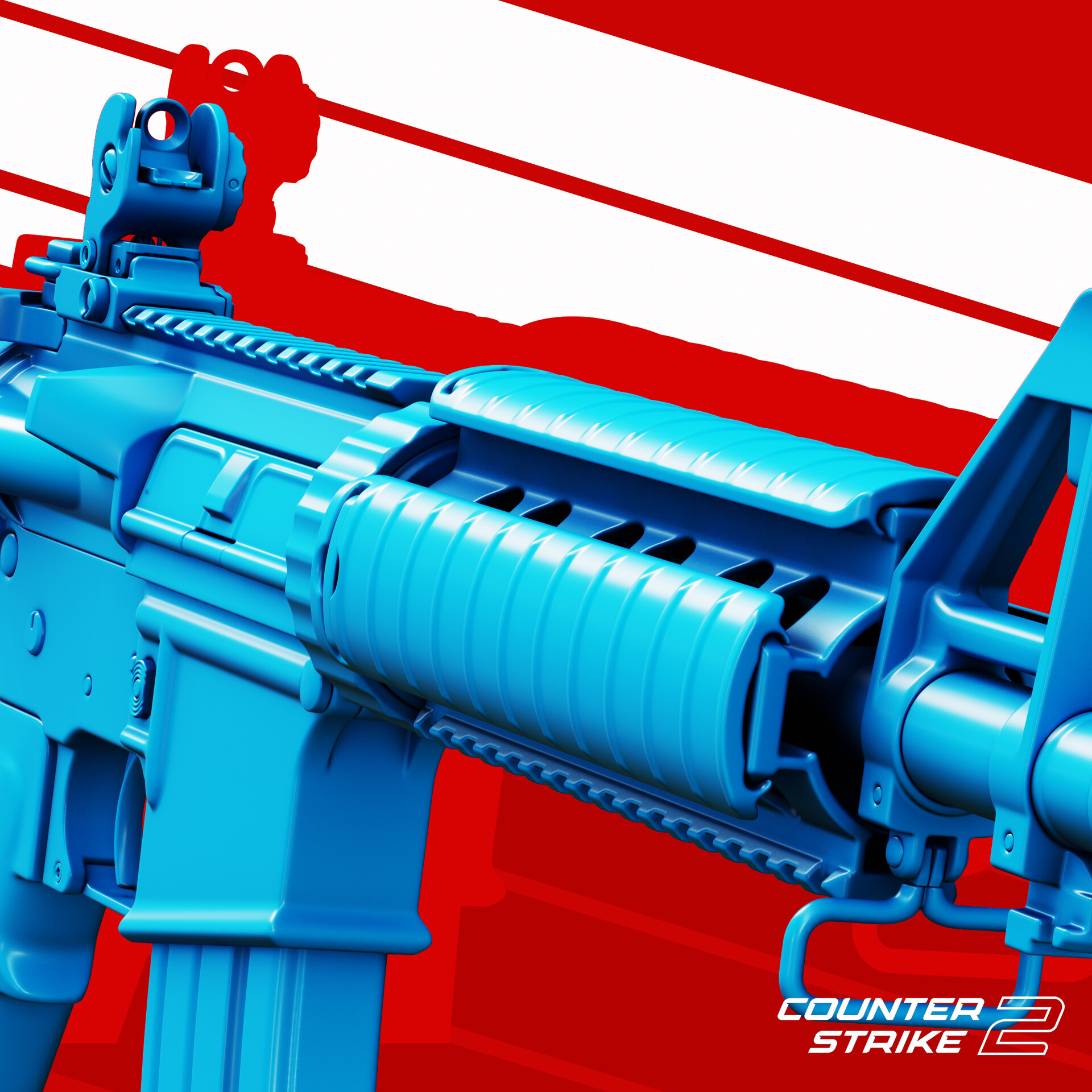 ArtStation - Counter-Strike 2 M4A4 High Poly