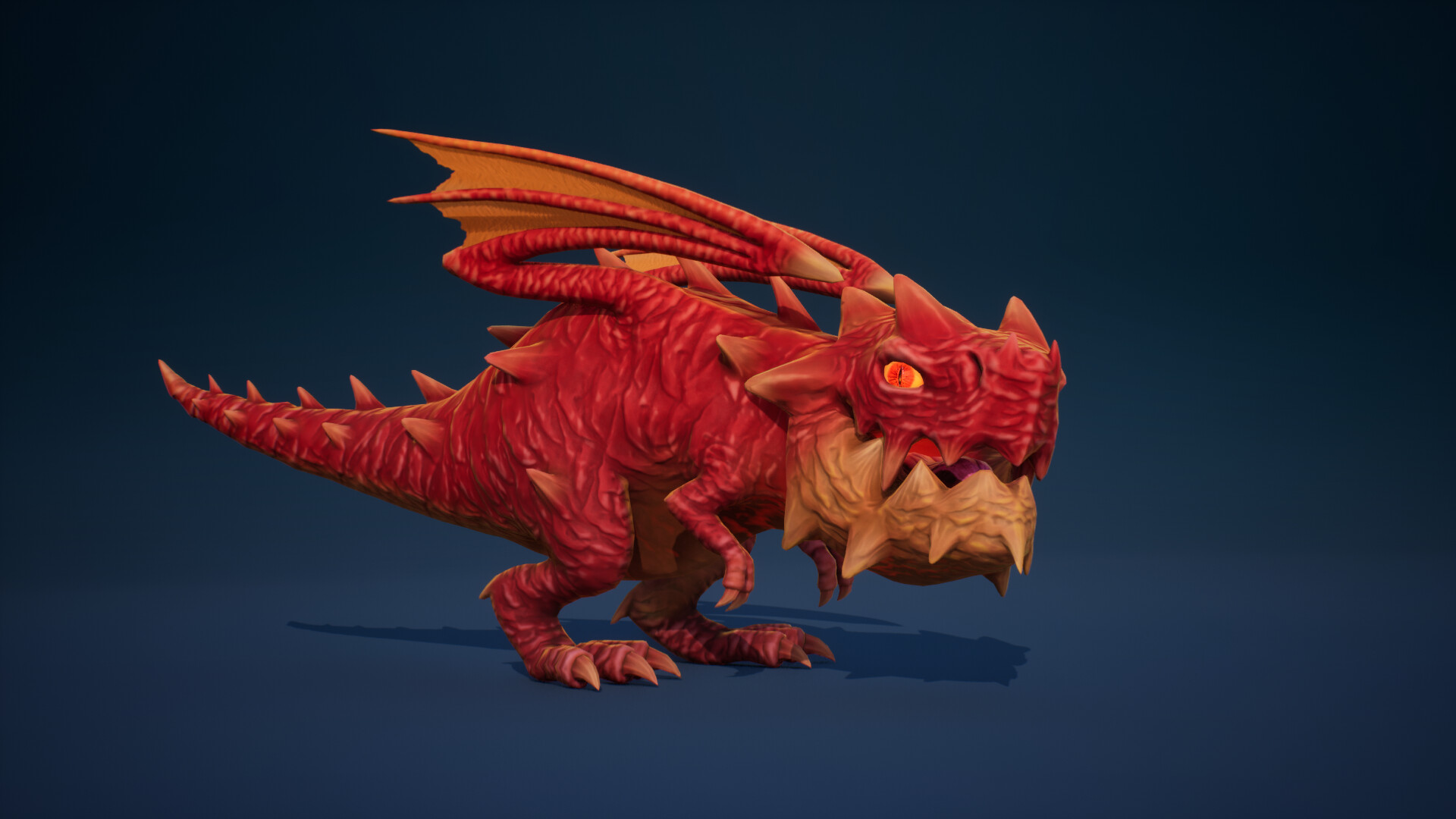 ArtStation - Dragon | RIG | Unreal | Unity | VFX | Animations | Skins ...