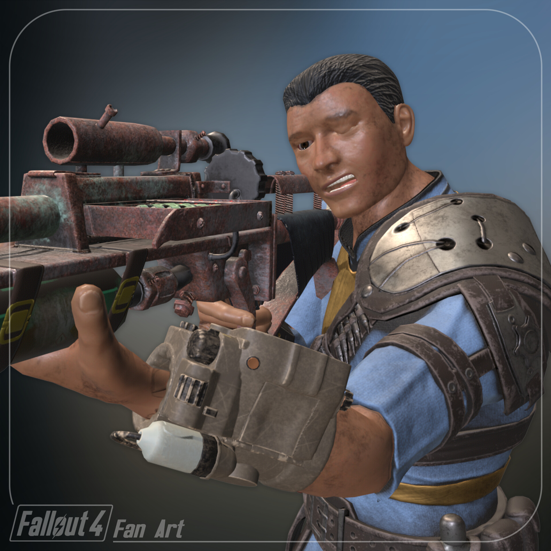 ArtStation - Fallout 4 Fan Art - Sole Survivor