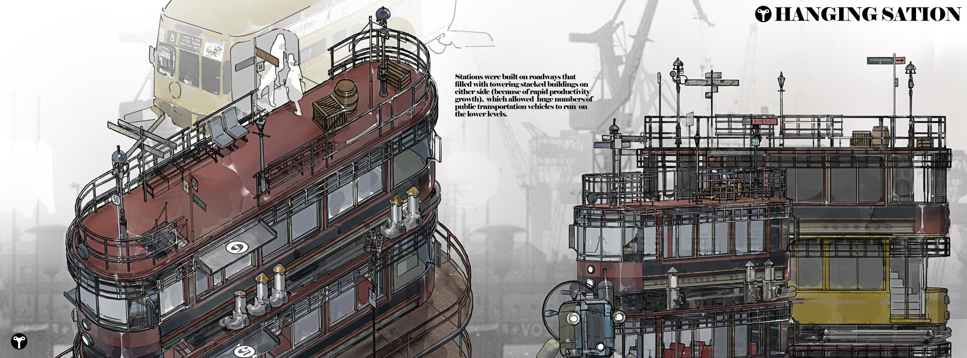 ArtStation - Steampunk Conept Design