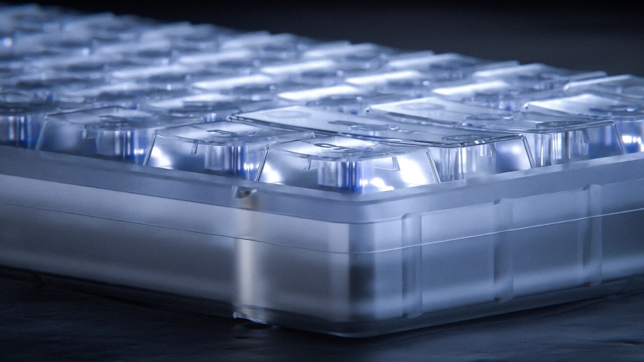 ArtStation - Crystal Keyboard Portfolio Product Animation