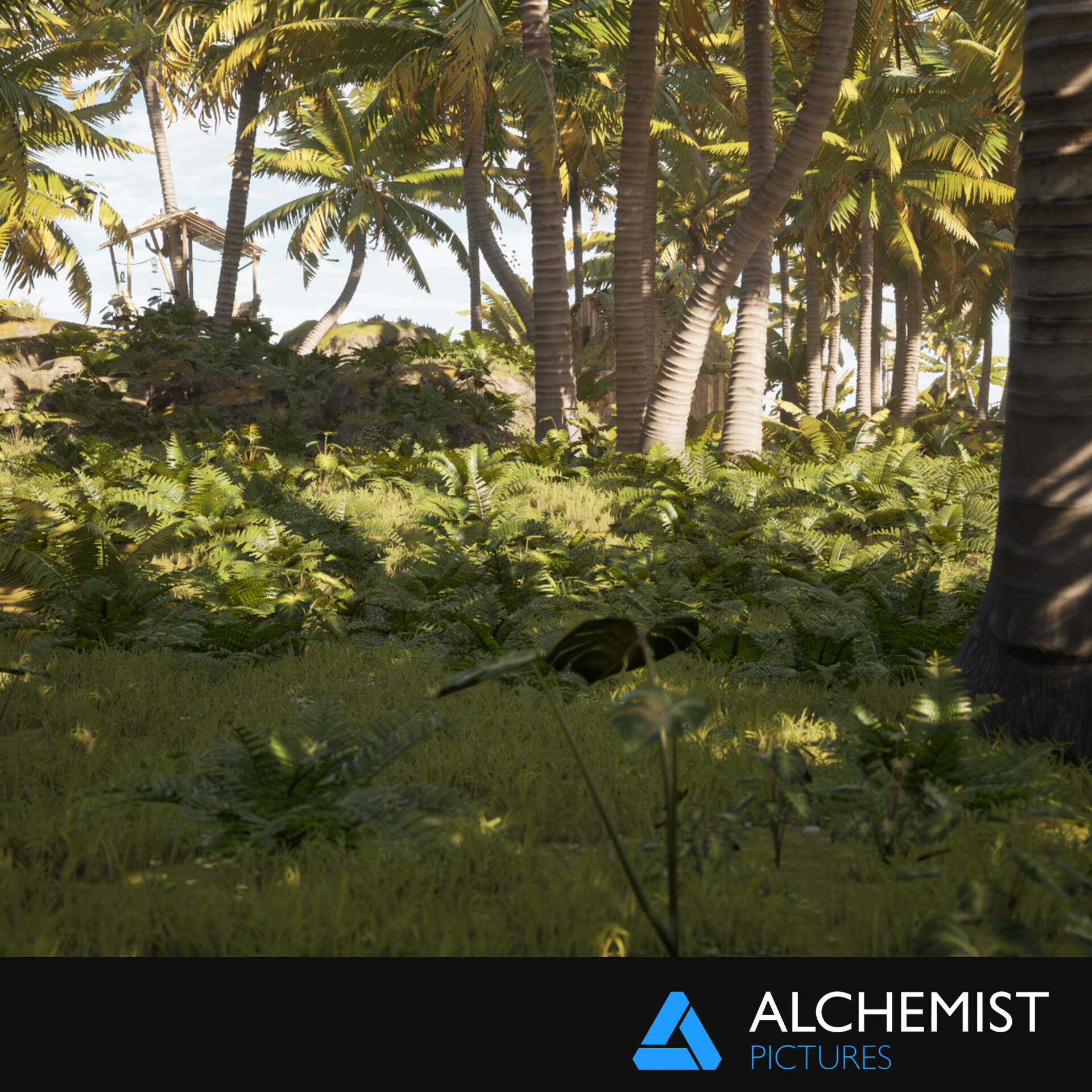 ArtStation - Foliage Materials Pirate Island