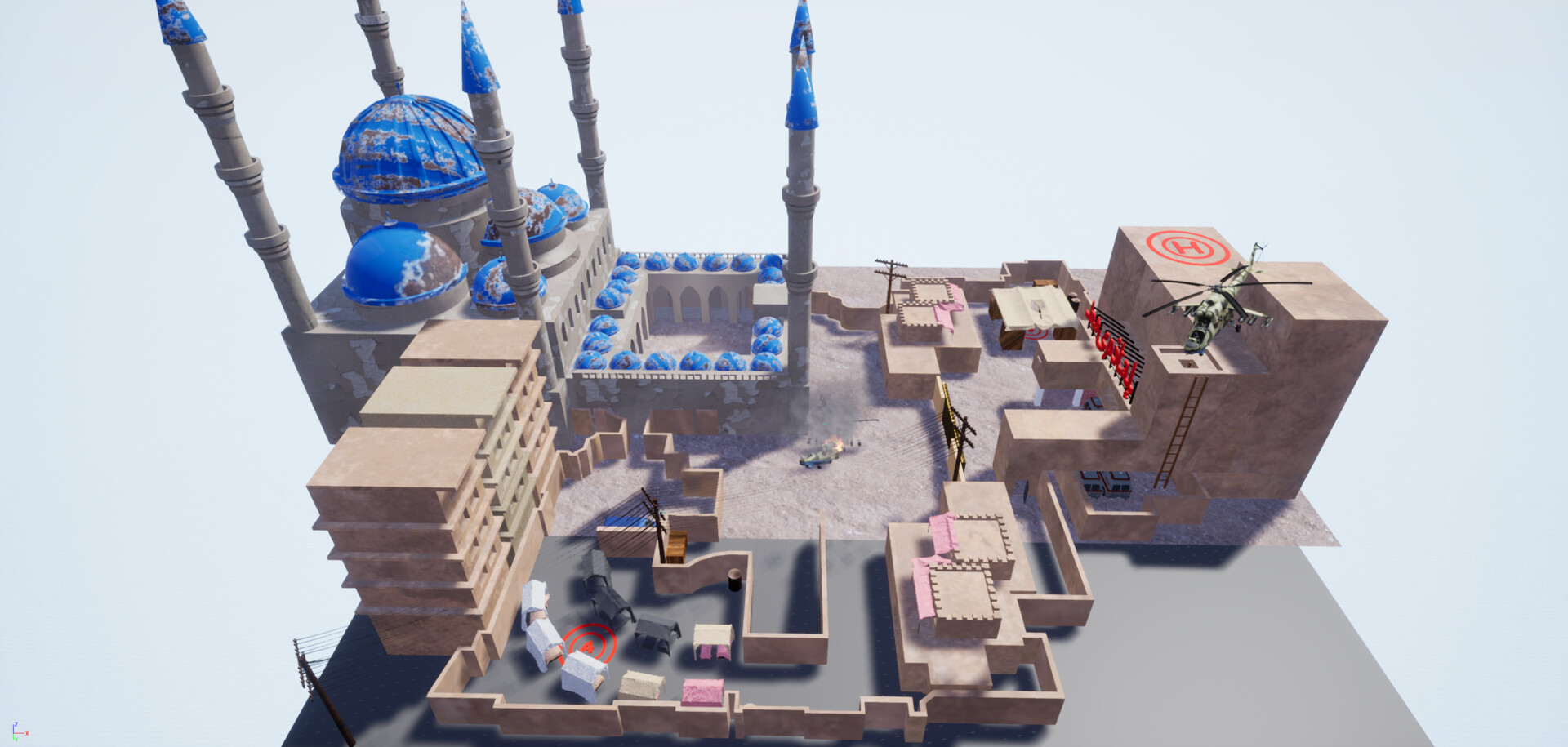 ArtStation - Shooting level (Prototype)