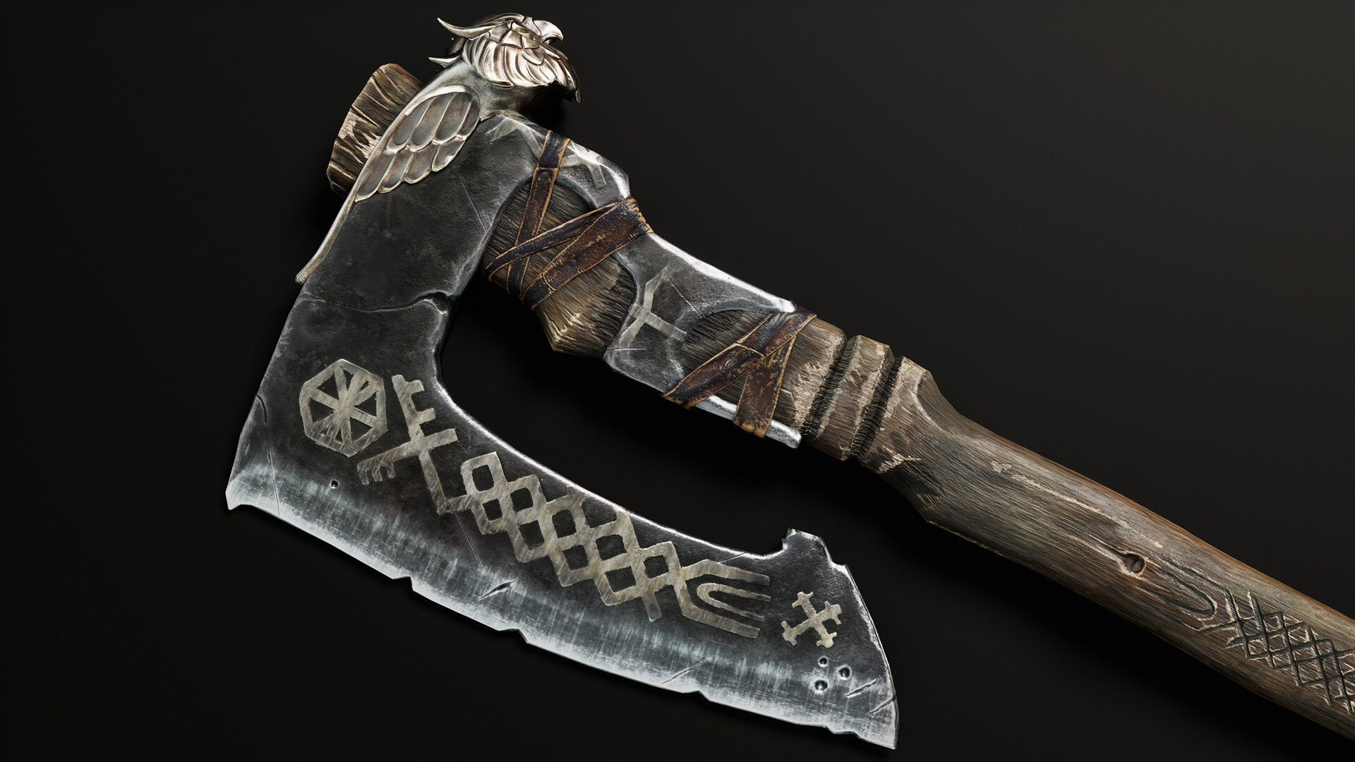 Anna Voskovskaya - Axe Iron Beak (DiabloIV FanArt)