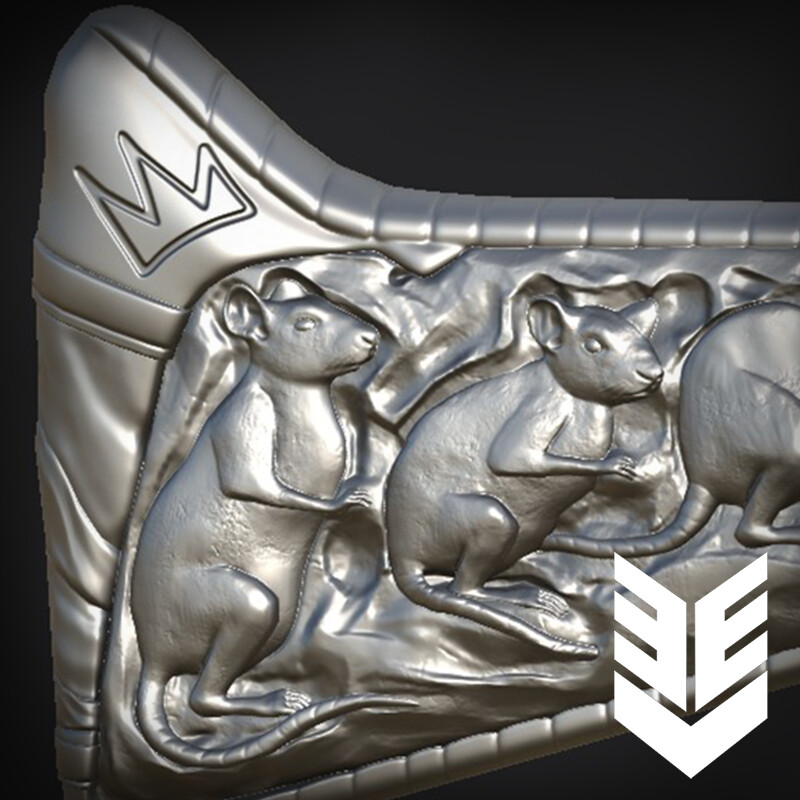 ArtStation - Weapon skins Type 997 Rat King