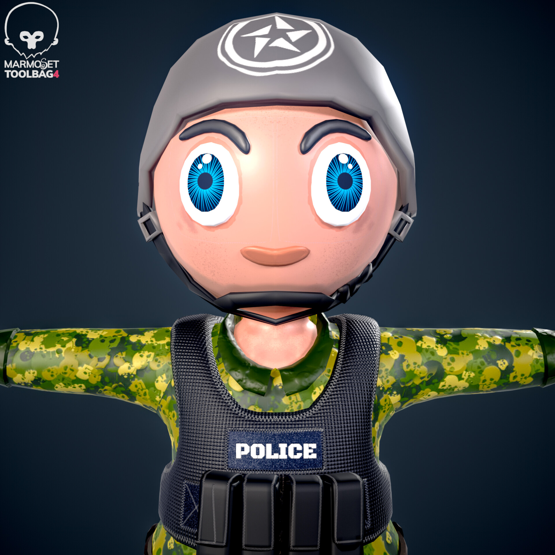 ArtStation - STICKMAN SWAT POLICE