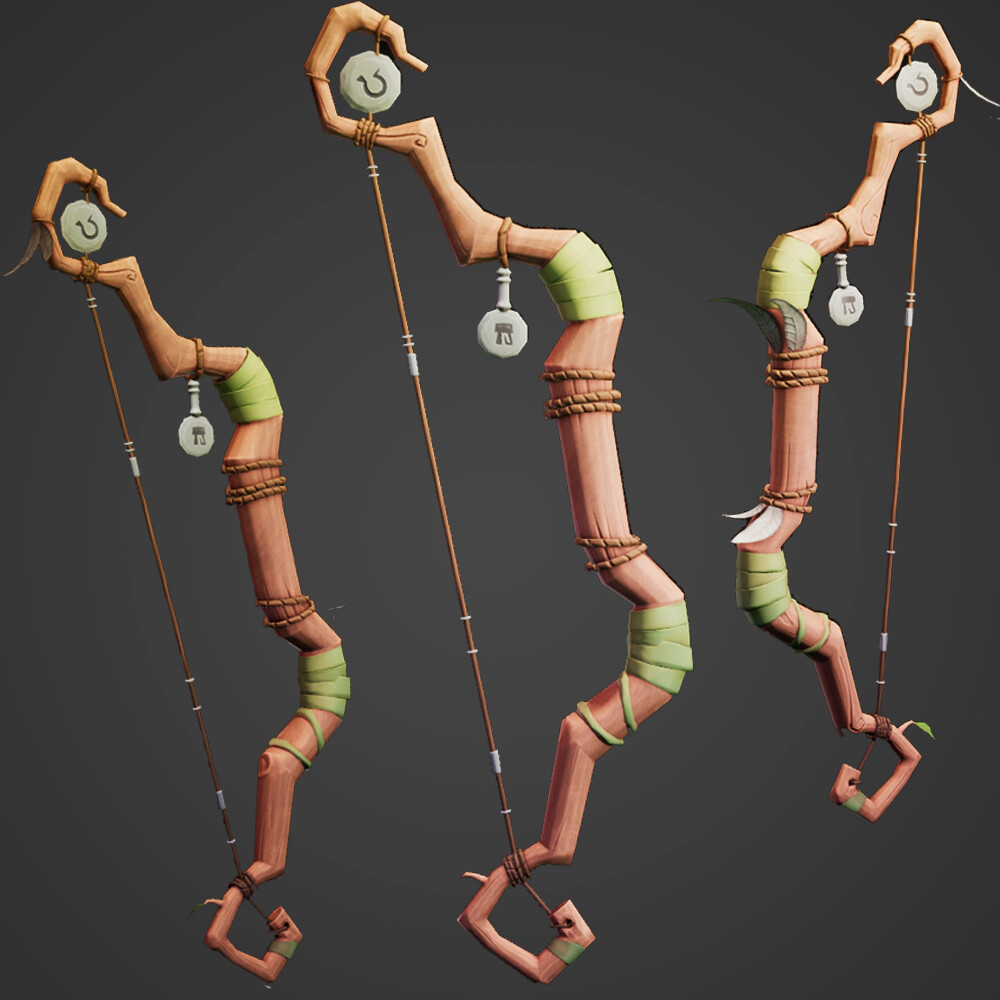 ArtStation - Stylized Bow