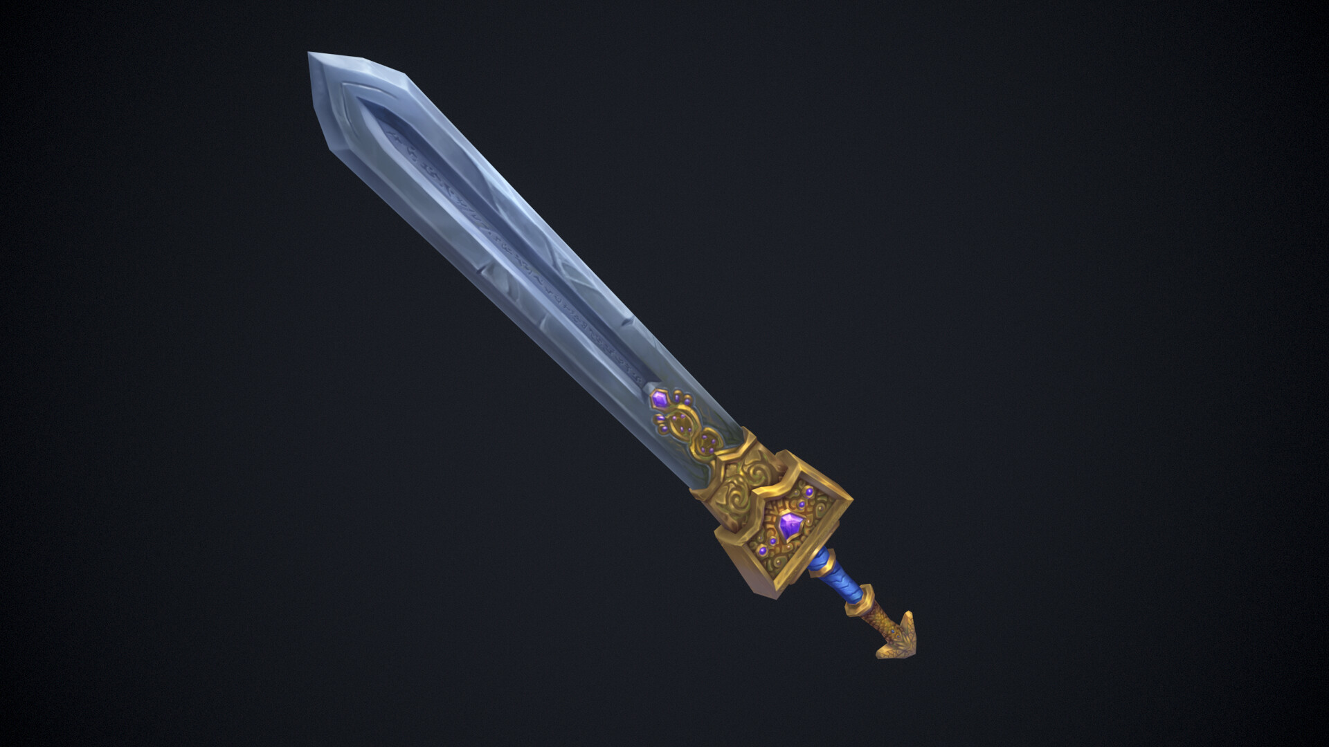ArtStation - Sword of Blaidd | Stylized Sword from Elden Ring