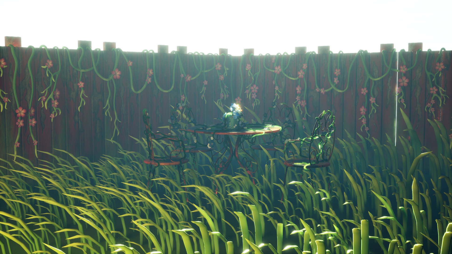 ArtStation - Overgrown Garden