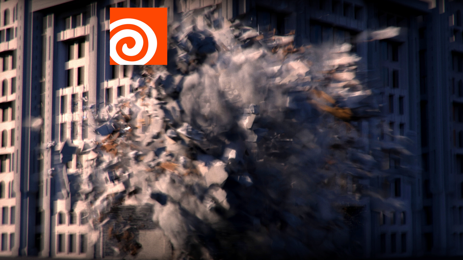ArtStation - Building Destruction | Houdini 20 RBD & Pyro