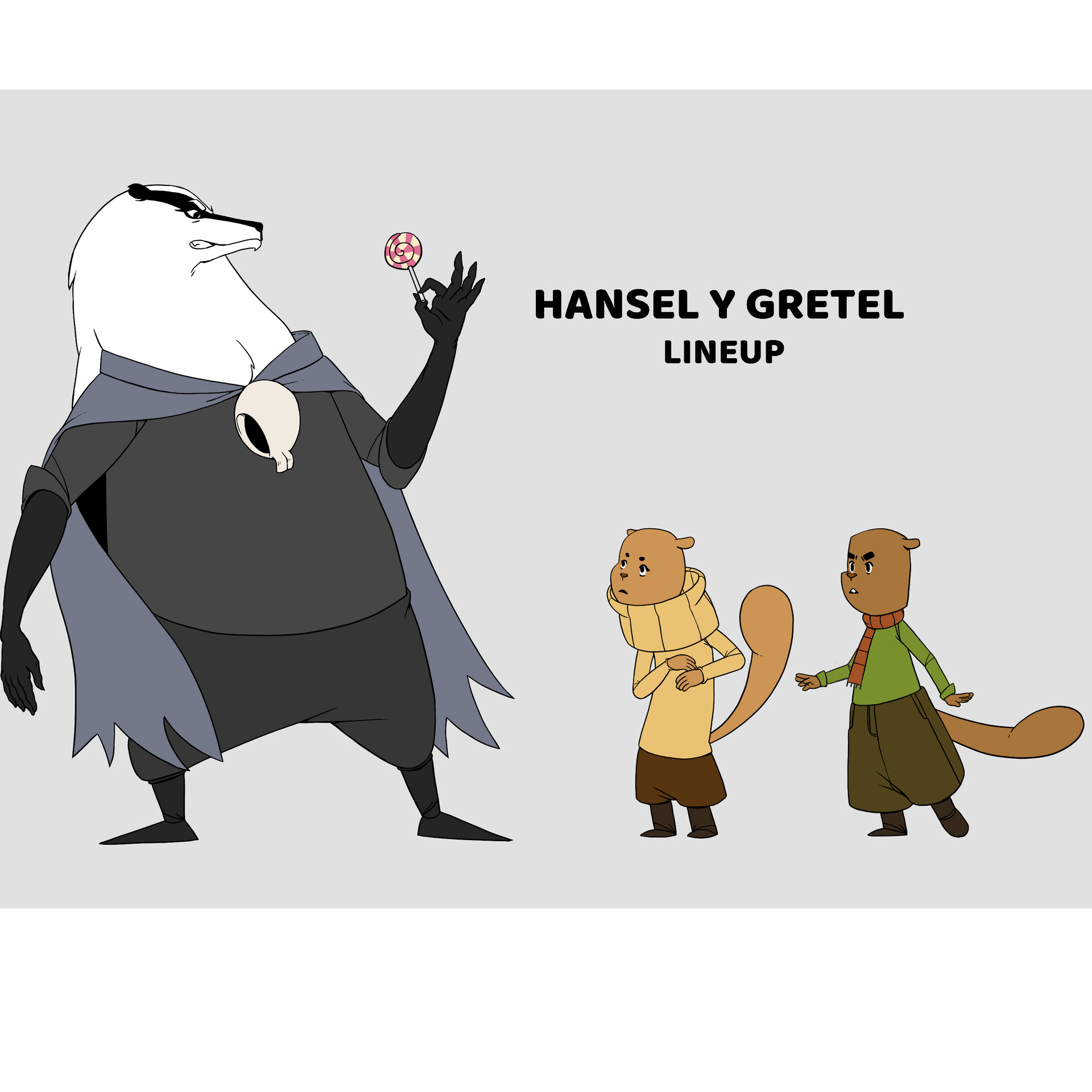 ArtStation - Hansel y Gretel - Character Design