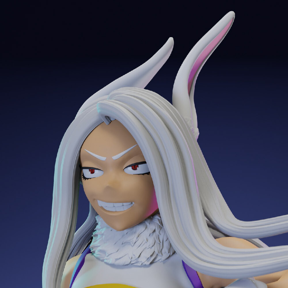 ArtStation - Mirko - My Hero Academia