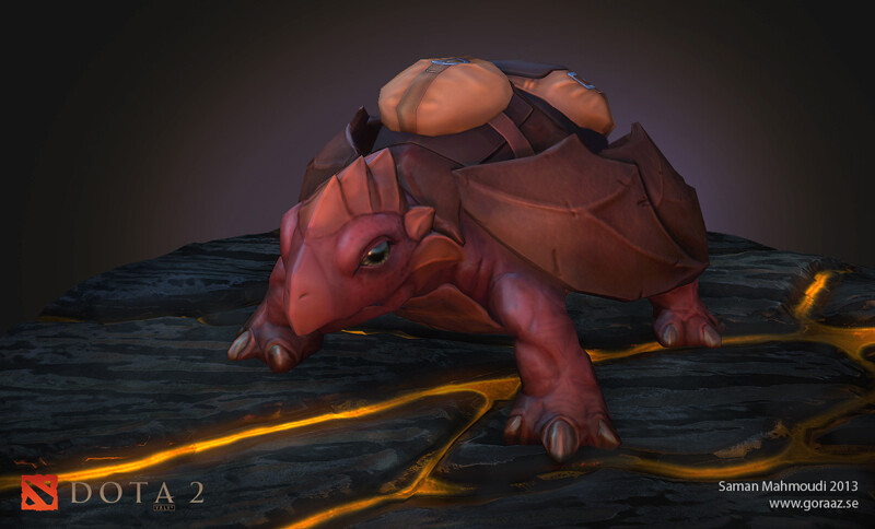 ArtStation - Turtle dragon