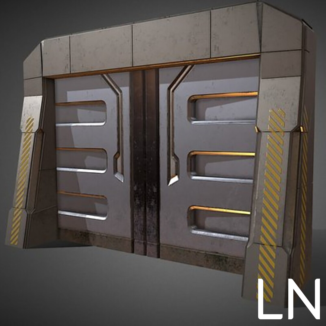 ArtStation - Sci-Fi Door