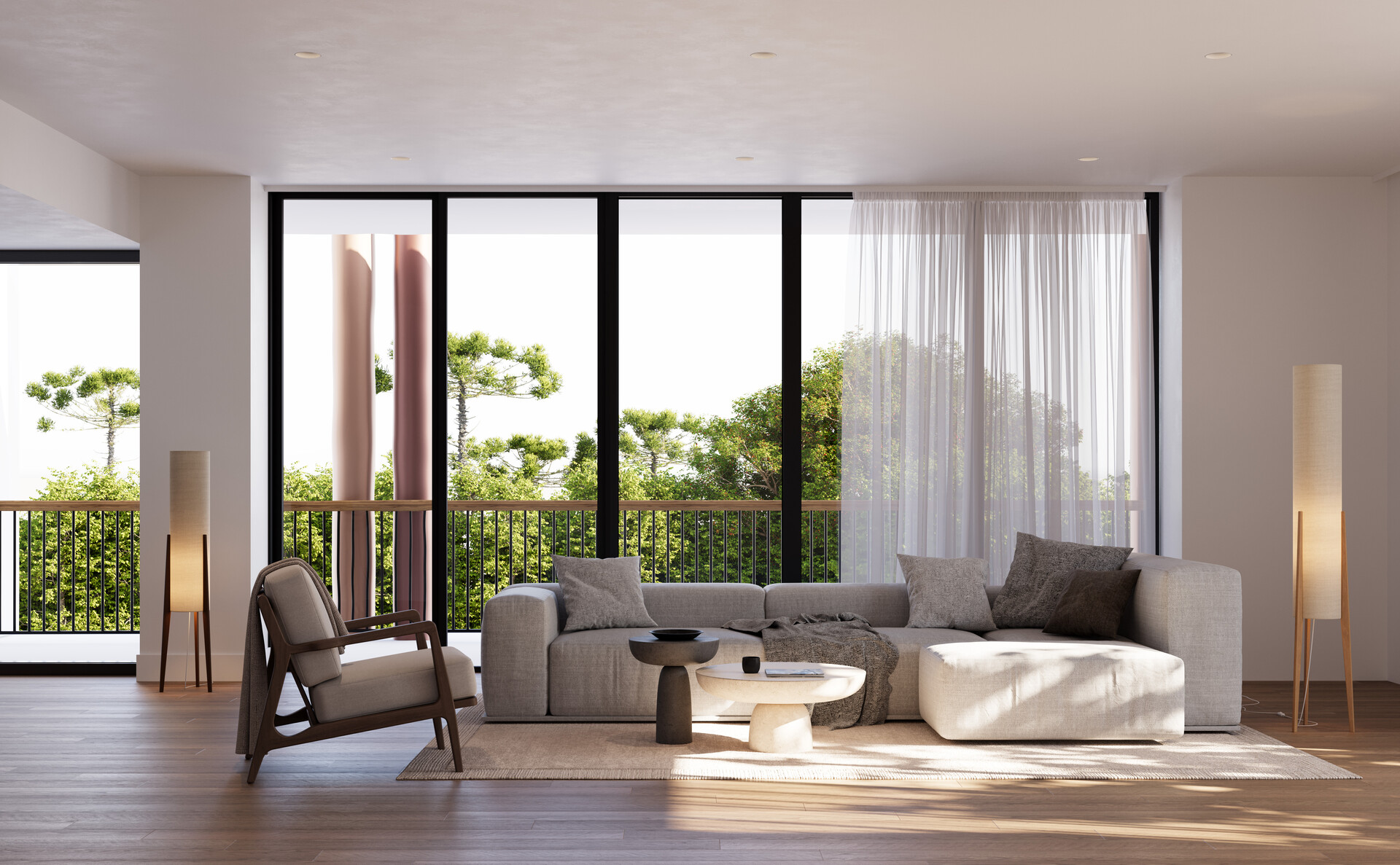 ArtStation - 3D Interior Visualisation Golden Time lightning