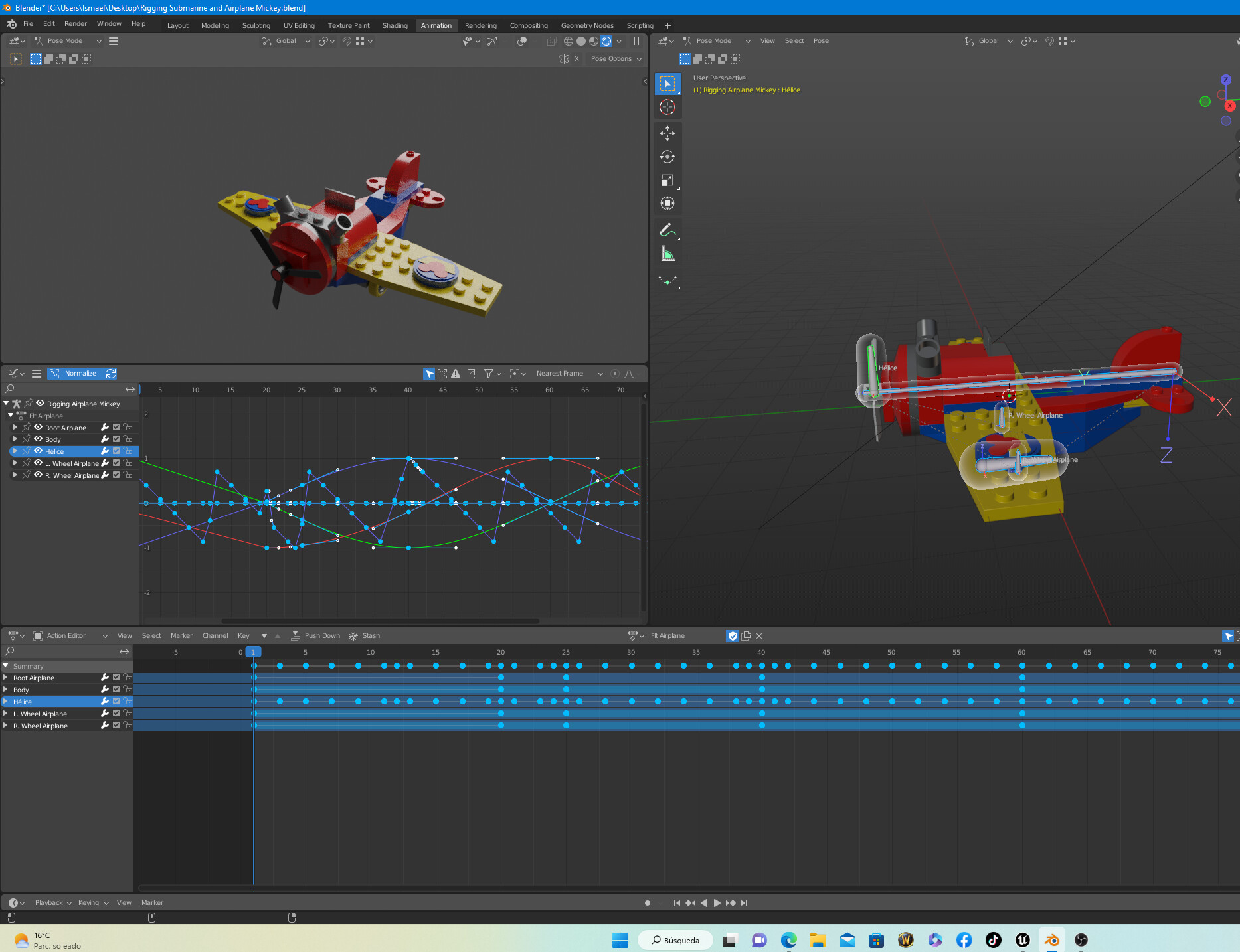 ArtStation - Characters Lego (Rigging)