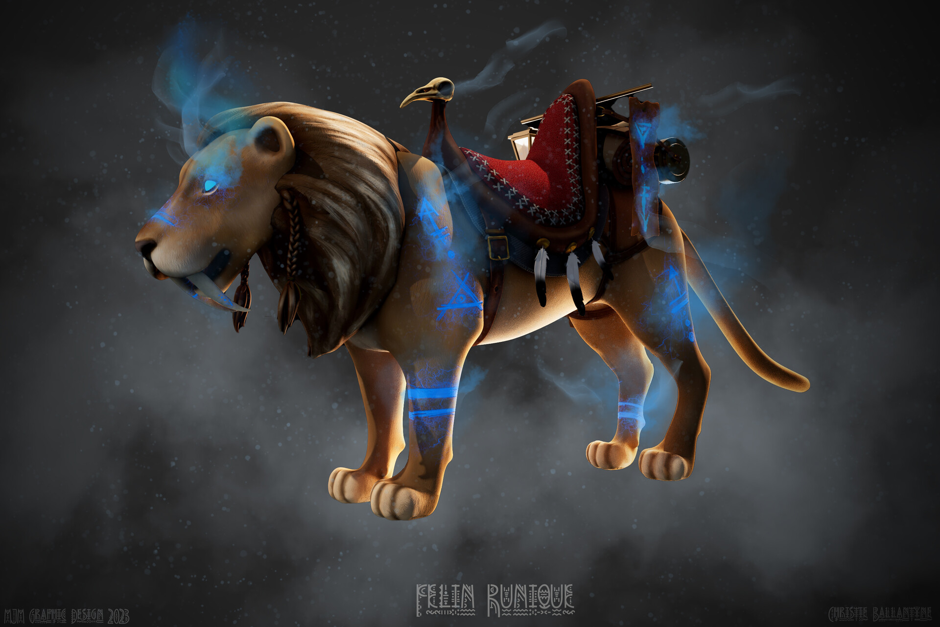 ArtStation - Sabertooth Lion