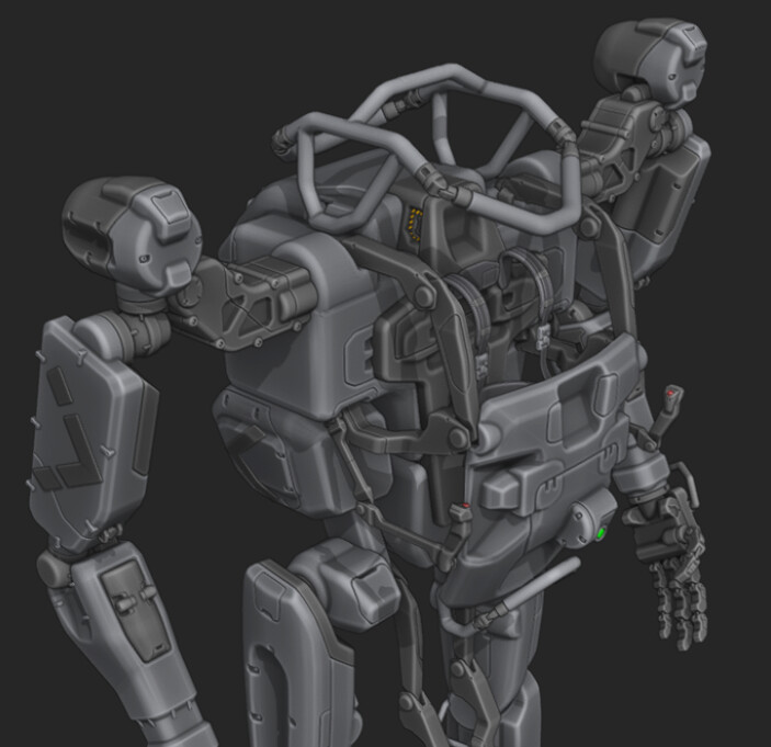 ArtStation - Mech Suit