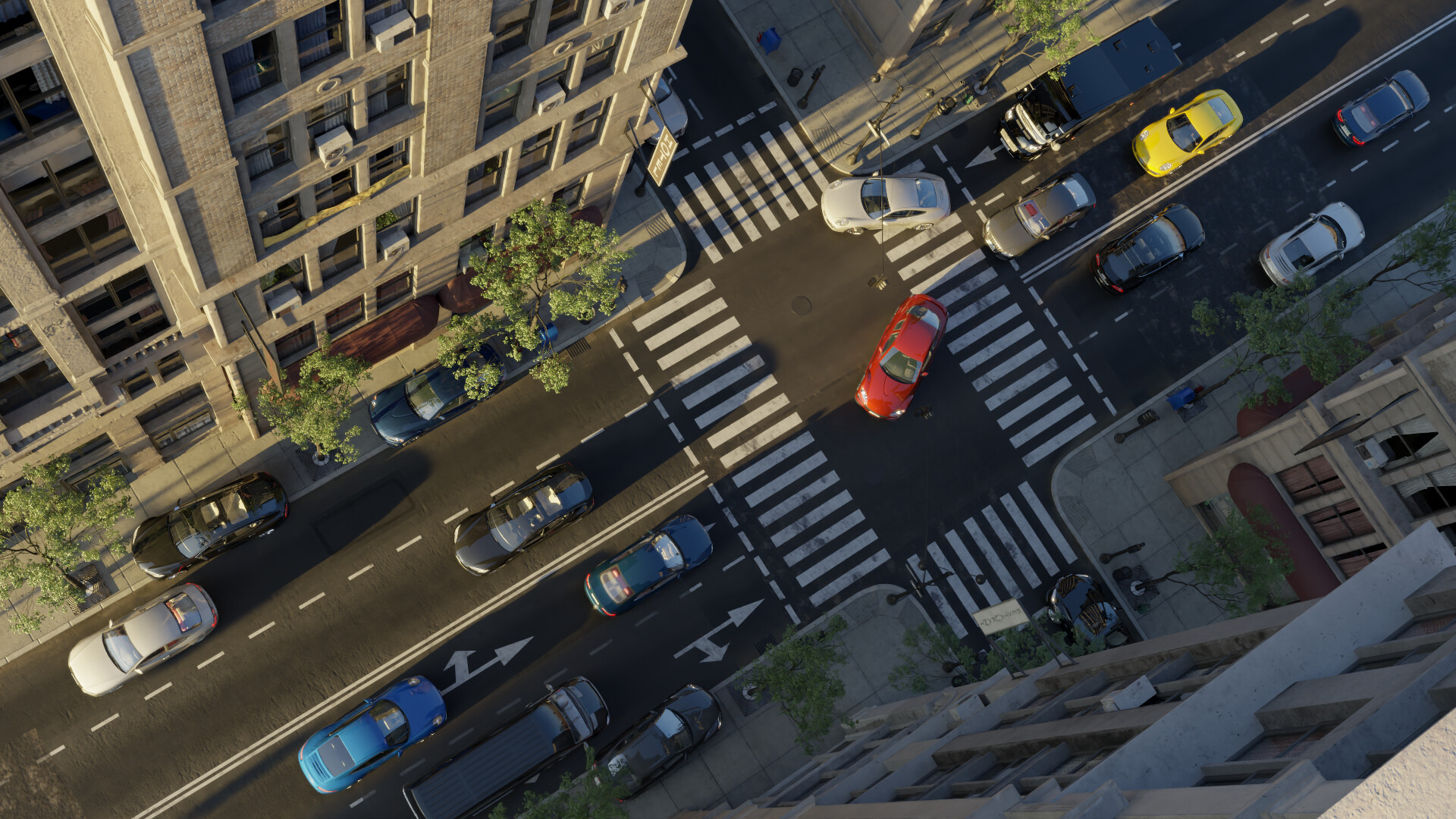 ArtStation - Street 3D Rendering