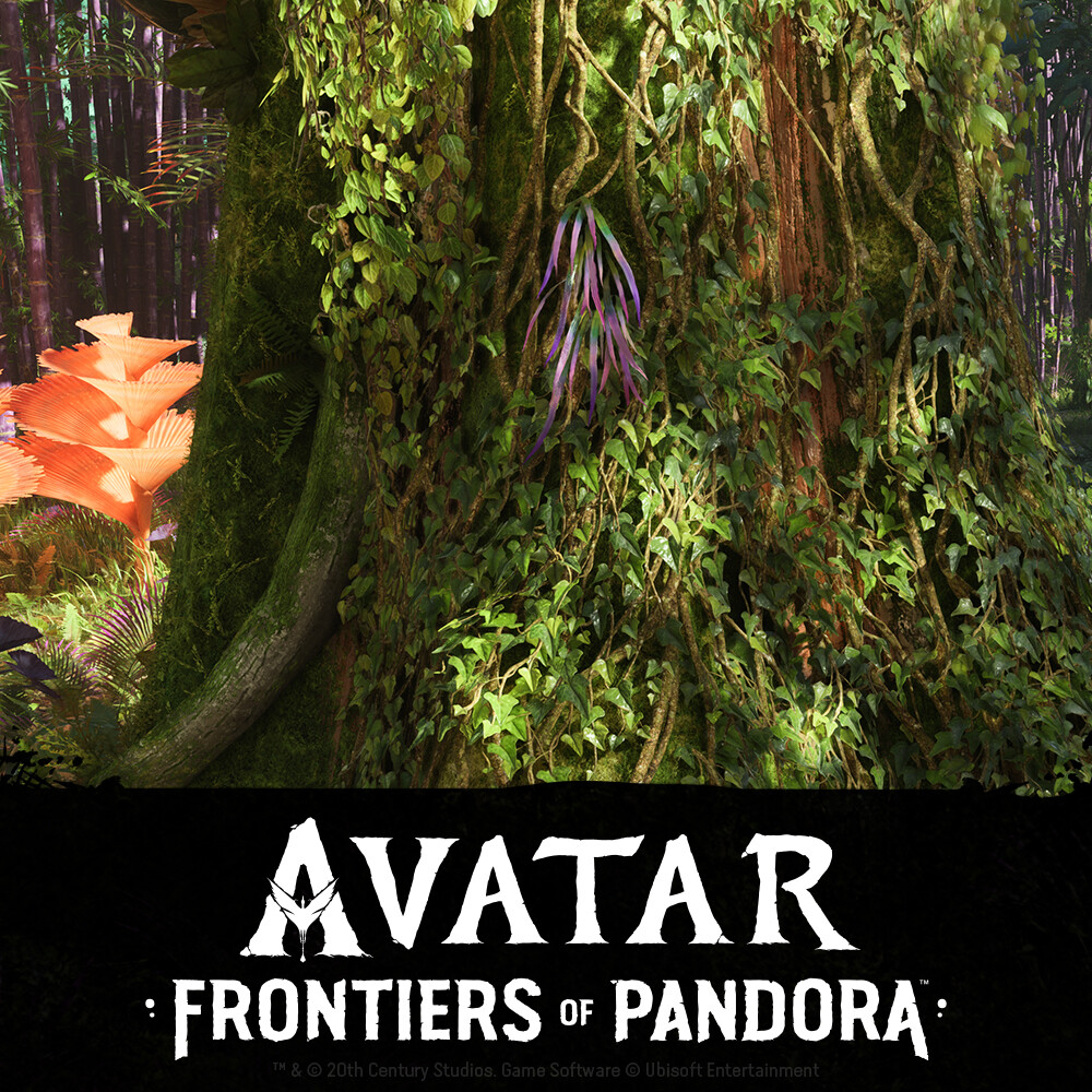 ArtStation - Avatar: Frontiers of Pandora - Rainforest Ivy & Microdetail