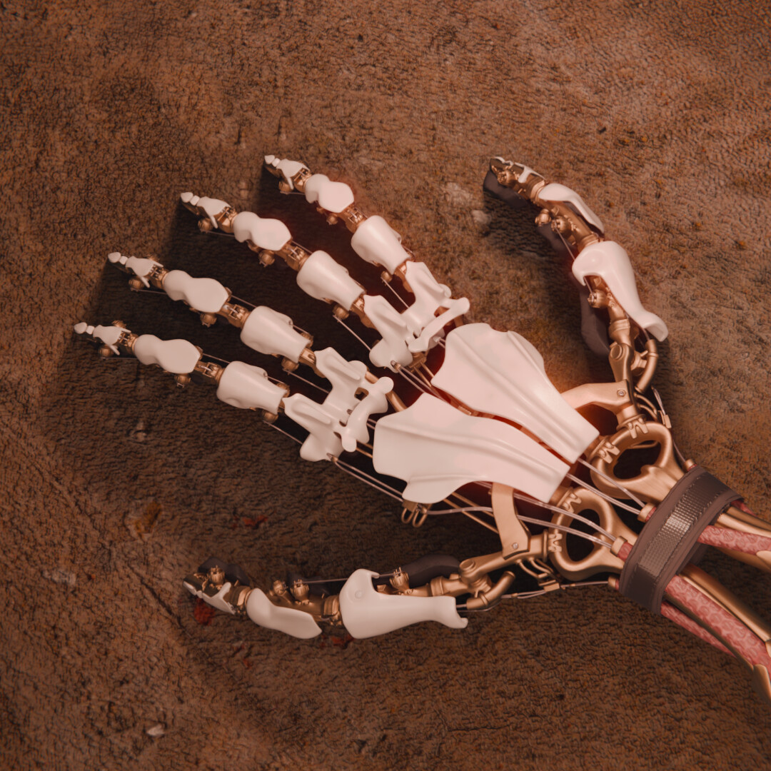 ArtStation - Cybernetic arm sketch