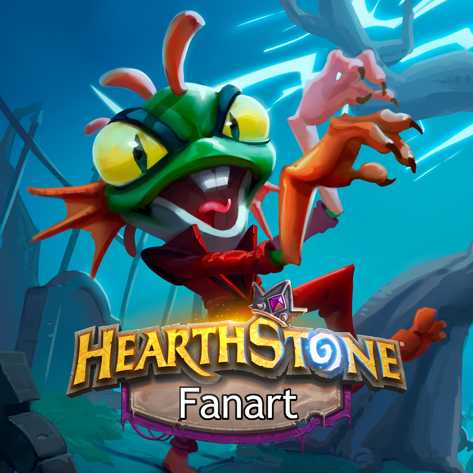 ArtStation - Thriller Deryl - Hearthstone Fanart