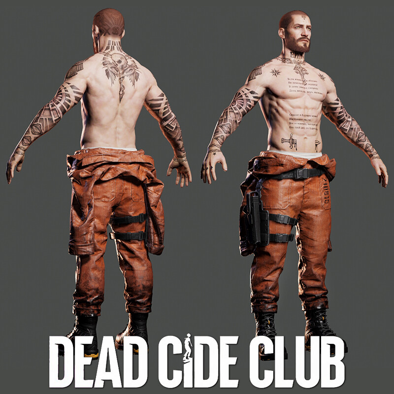 ArtStation - DEAD CIDE CLUB Costume