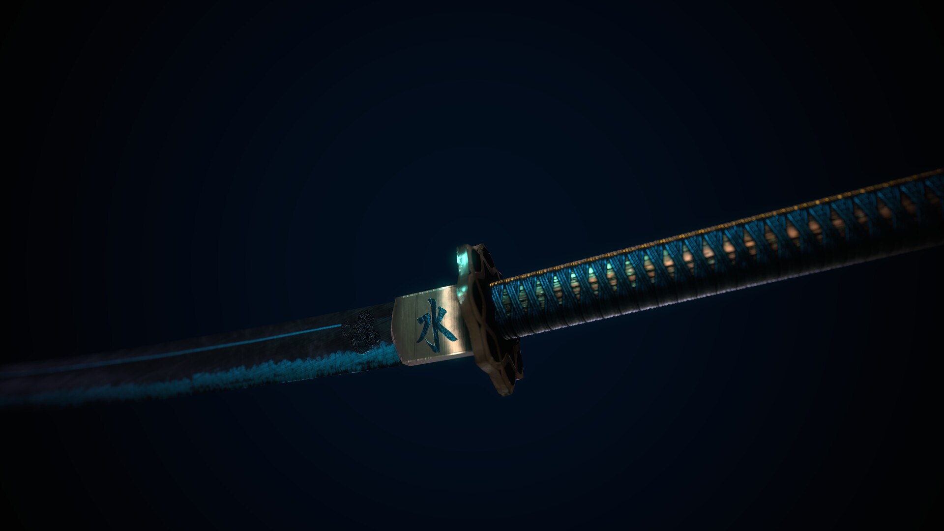 ArtStation - japanese katana sword