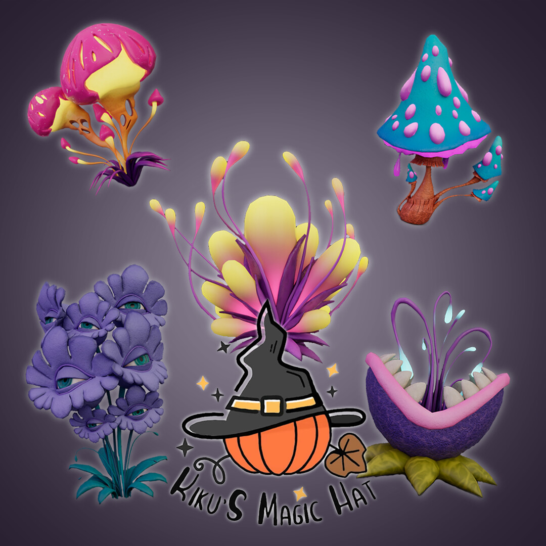 ArtStation - Magic Plants