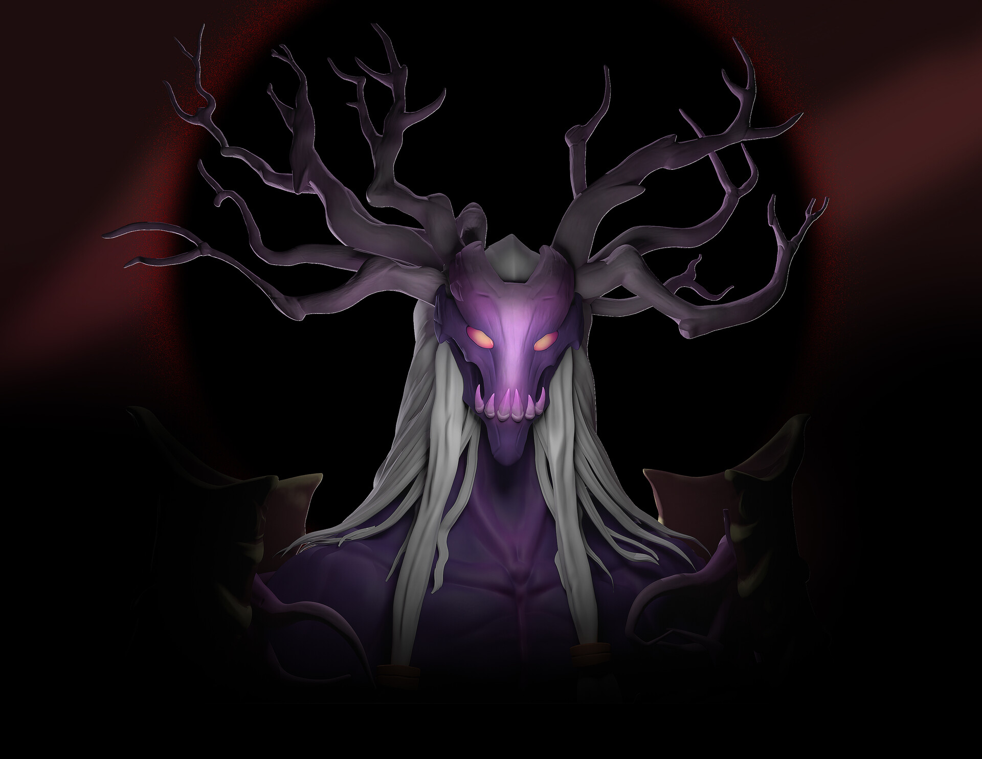 ArtStation - Demon samurai