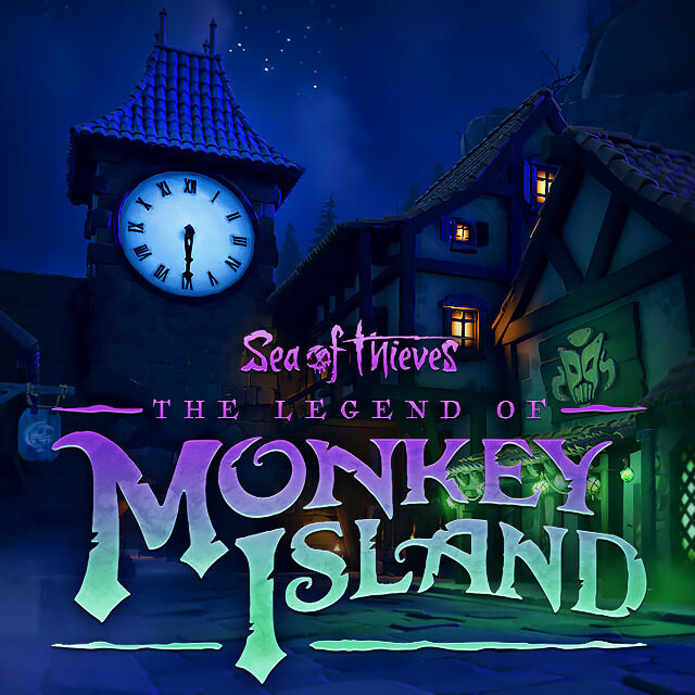 ArtStation - Sea of Thieves: The Legend of Monkey Island - Mêlée Island ...