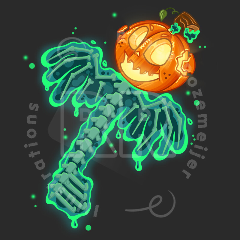 ArtStation - Halloween Key Design